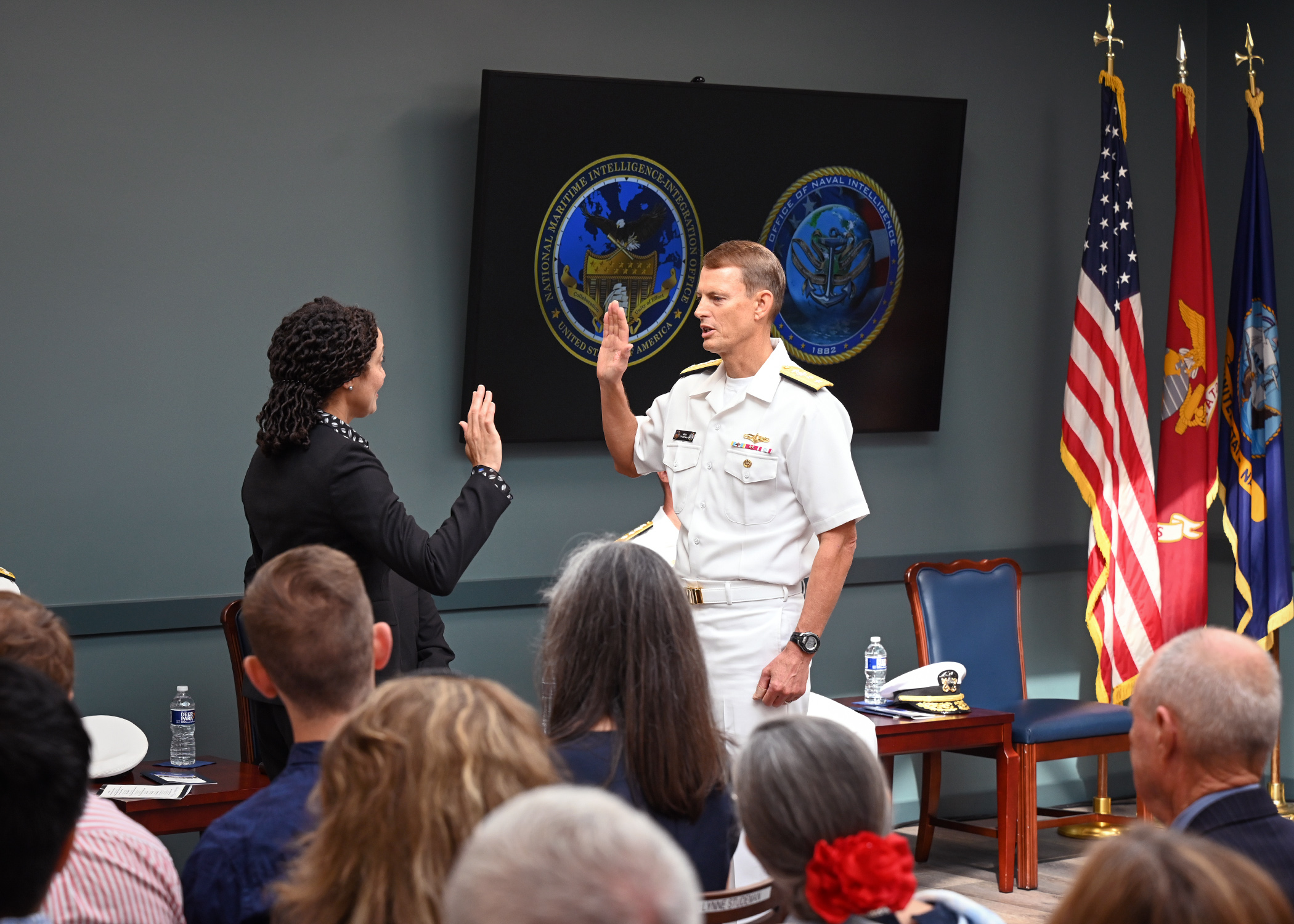 Rear Adm. Mike Studeman Assumes Command of ONI and Directorship of NMIO > Office of Naval ...