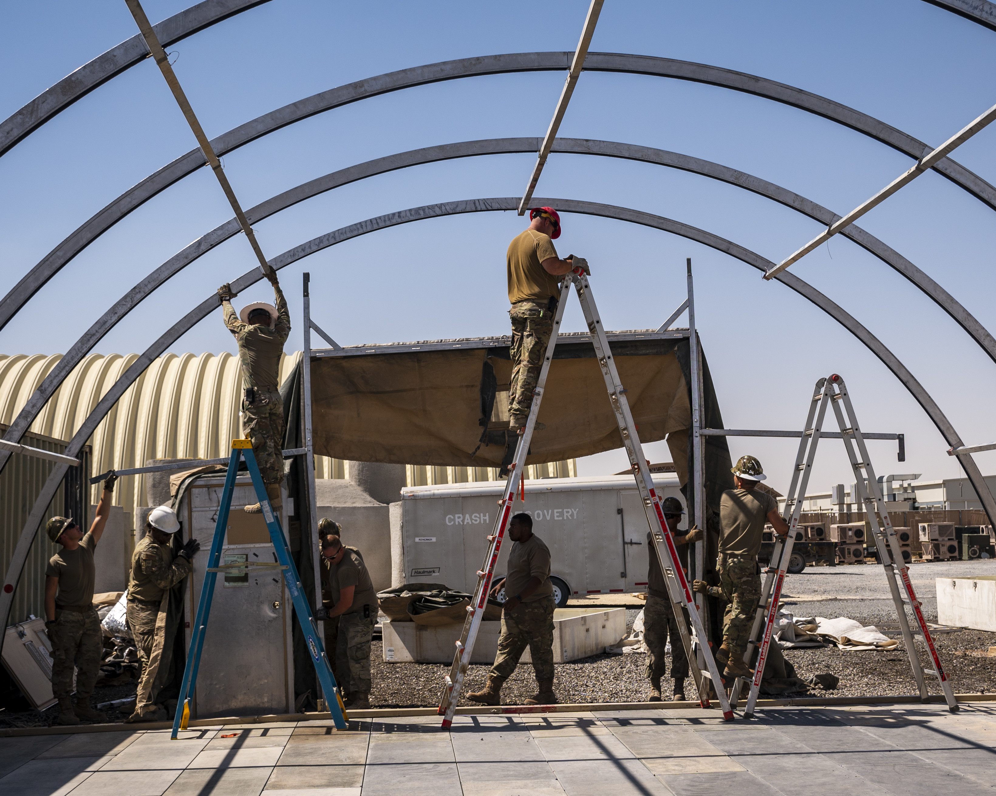 386th ECES Dirt Boyz Build Multi-Capability > U.S. Air Forces Central ...