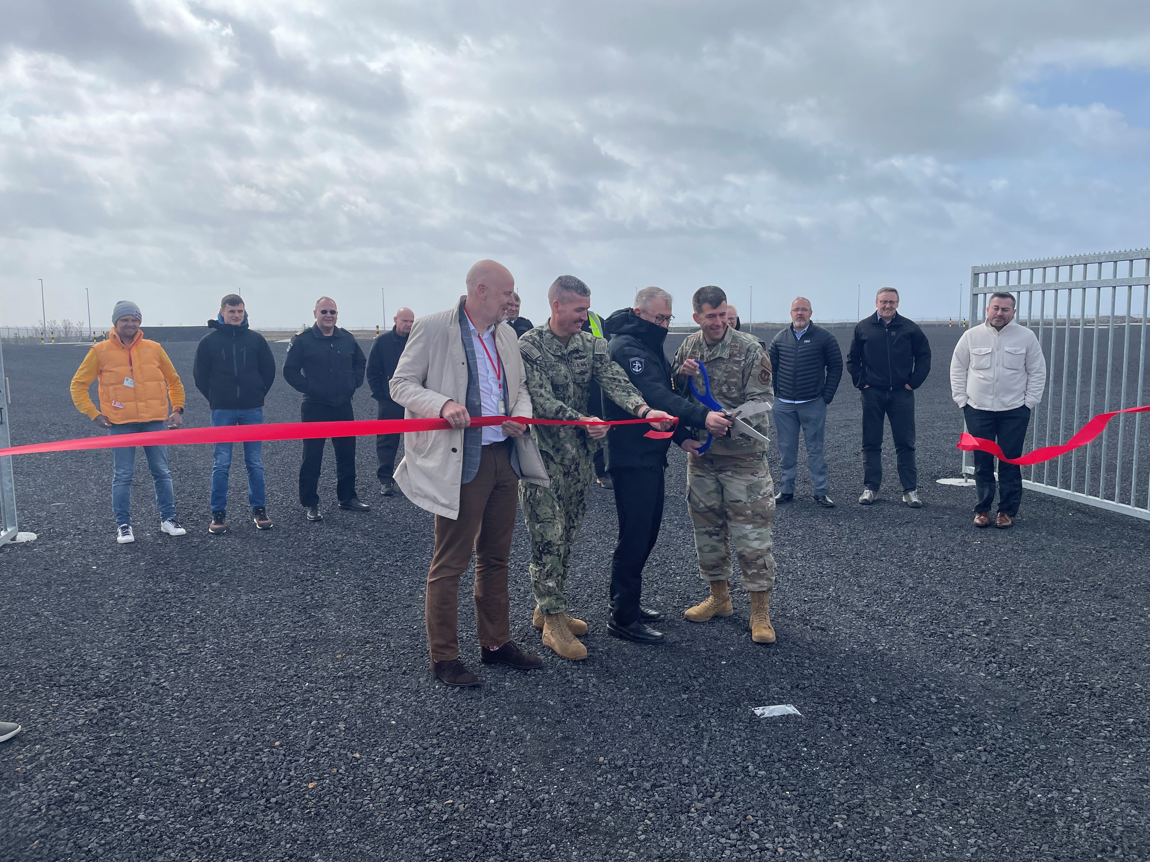 Ribbon Cutting Ceremony Marks Completion of NAVFAC EURAFCENT Iceland ...