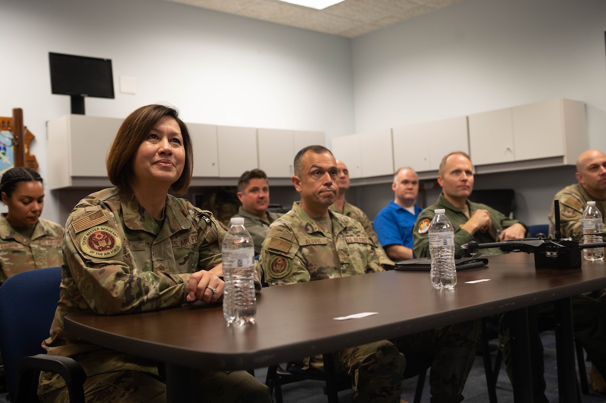 Every moment counts: A day in the life of CMSAF JoAnne S. Bass > Scott ...