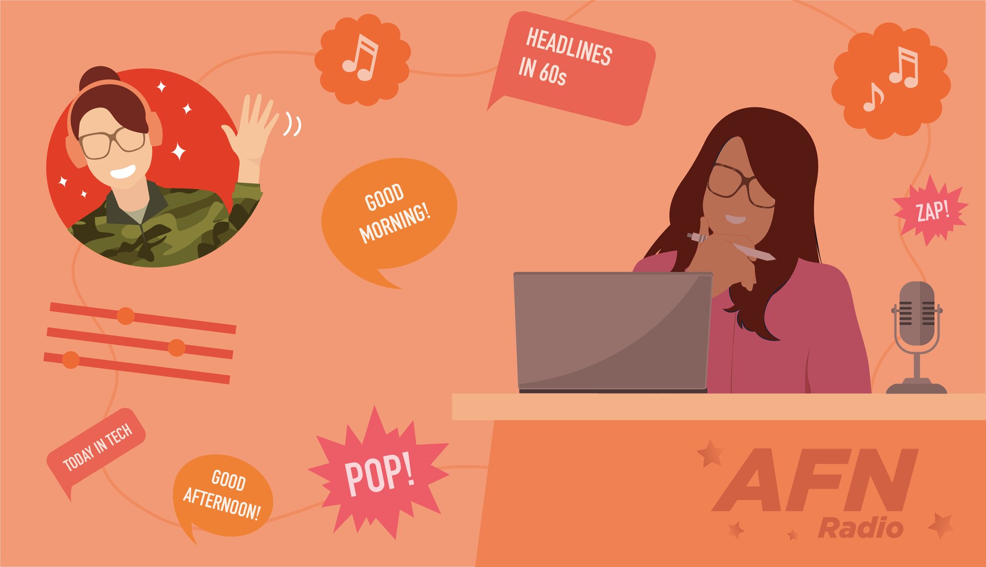 Personalizing Show Elements > DINFOS Pavilion > Article