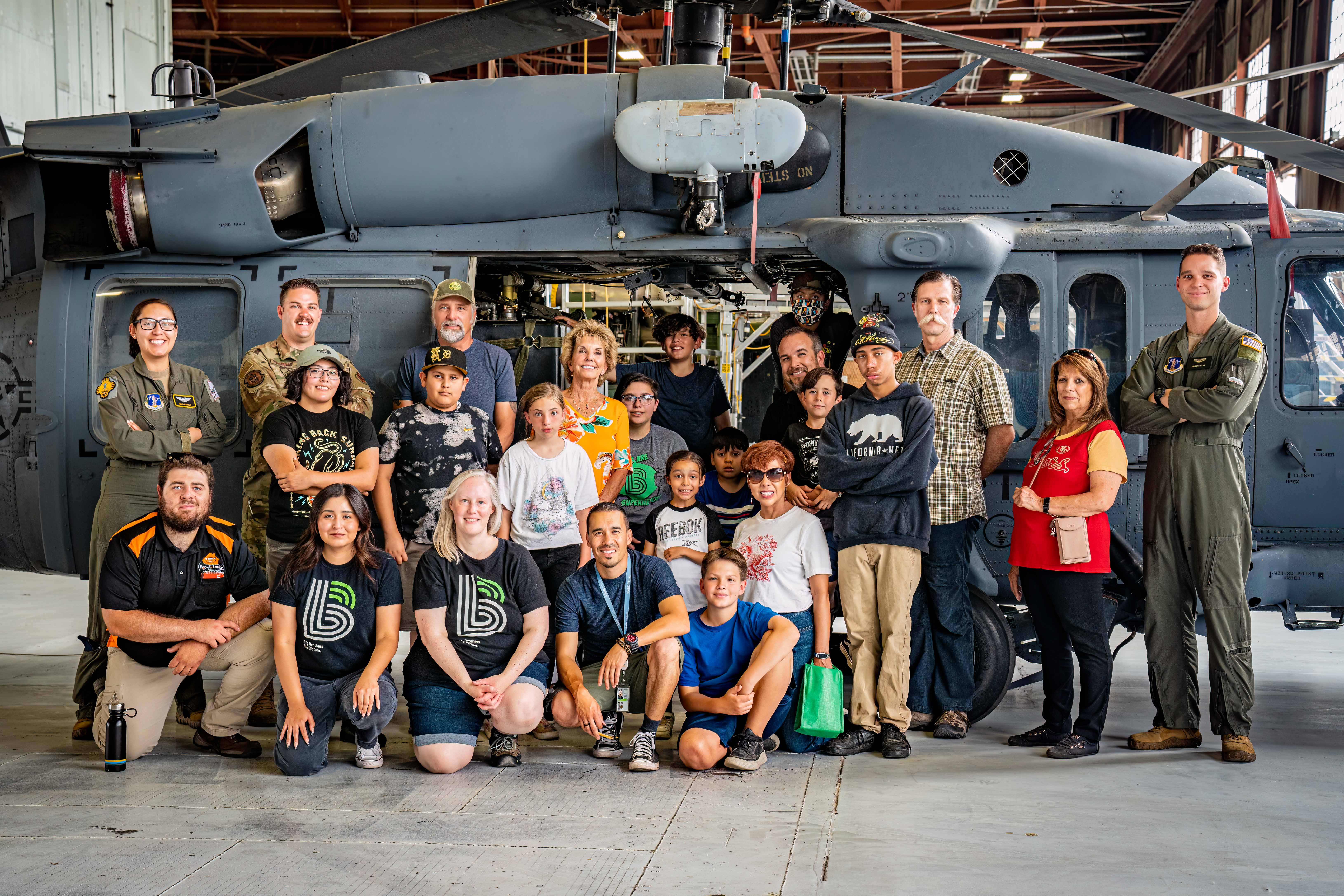 Big Brothers Big Sisters visit the 58th Special Operations Wing ...