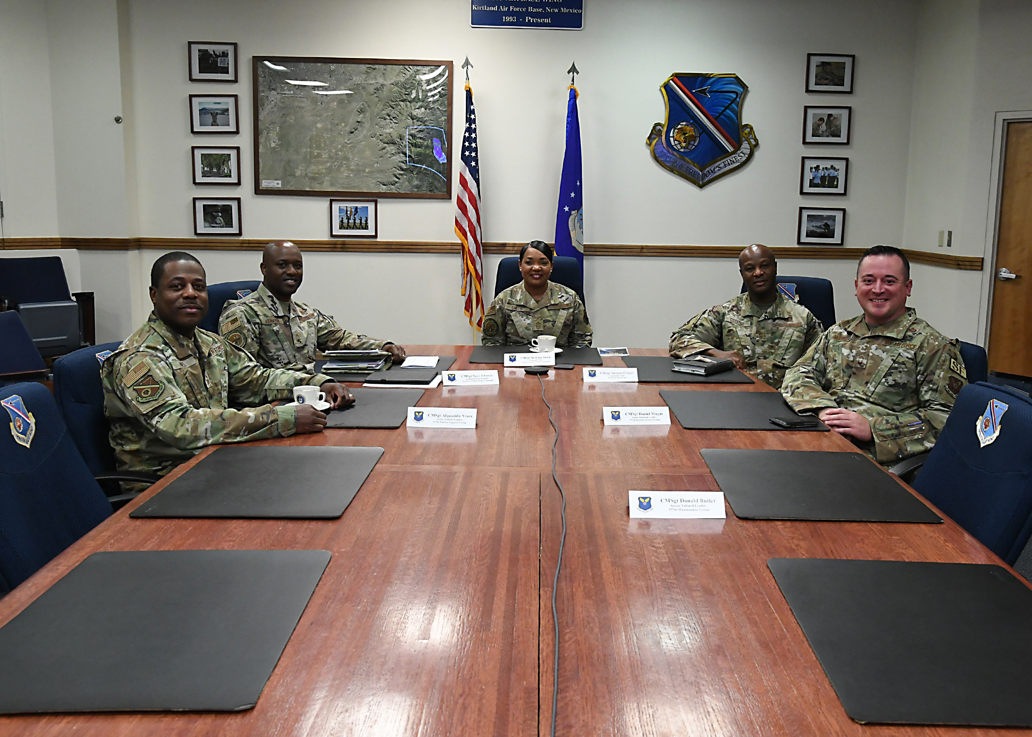 AFGSC Command Chief visits Team Kirtland > 20th Air Force > Article Display