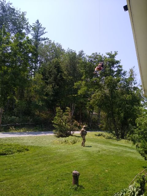 NHARNG Black Hawk aircrew rescues flood victims in Vermont > New ...