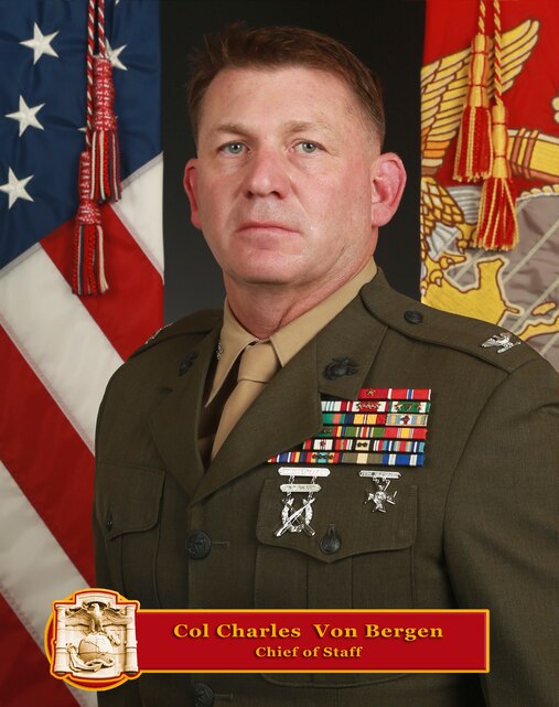 Colonel Charles Von Bergen > Marine Corps Recruit Depot, San Diego ...