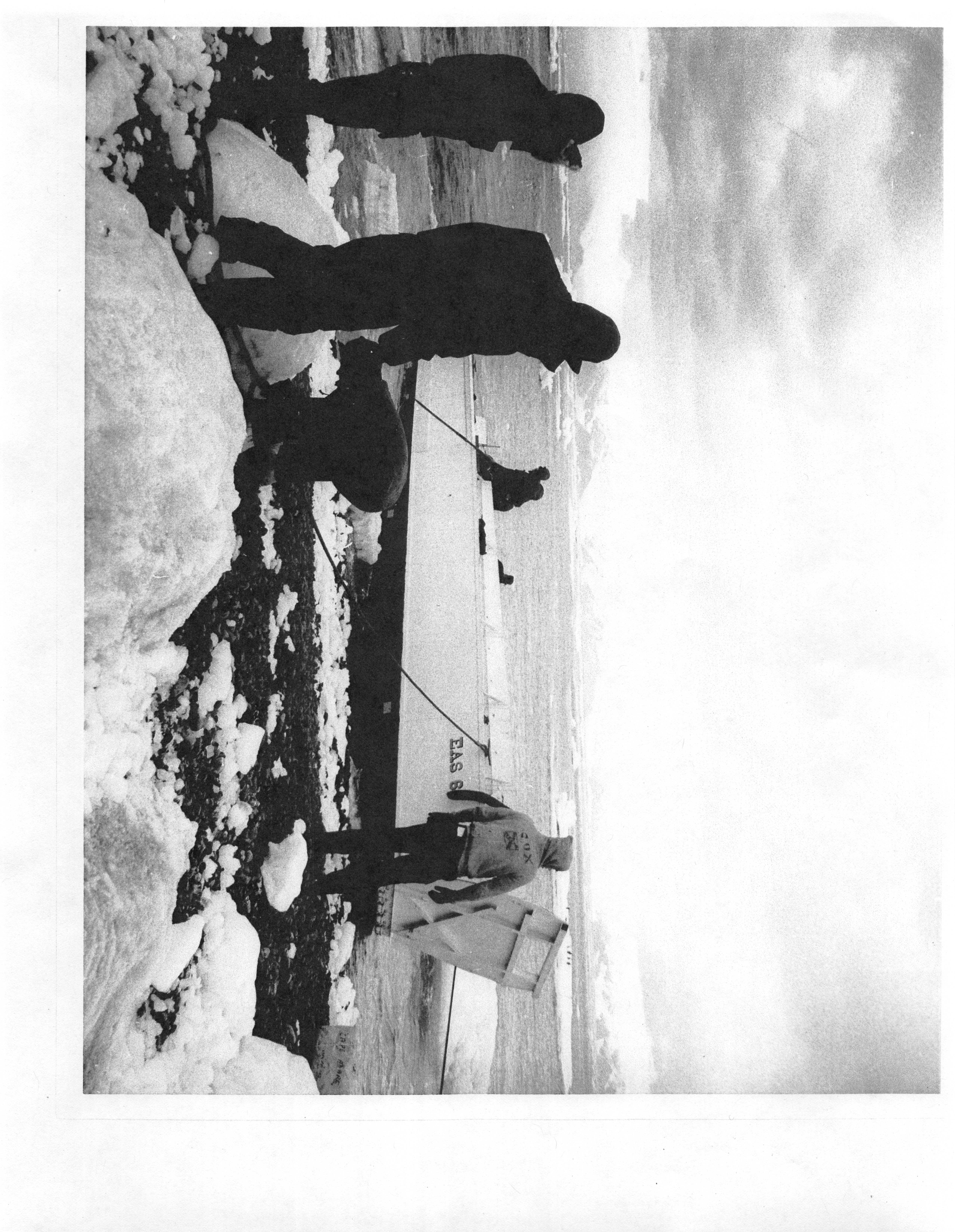 1961 CGC Eastwind's Deep Freeze Deployment at Cape Adare, Antarctica