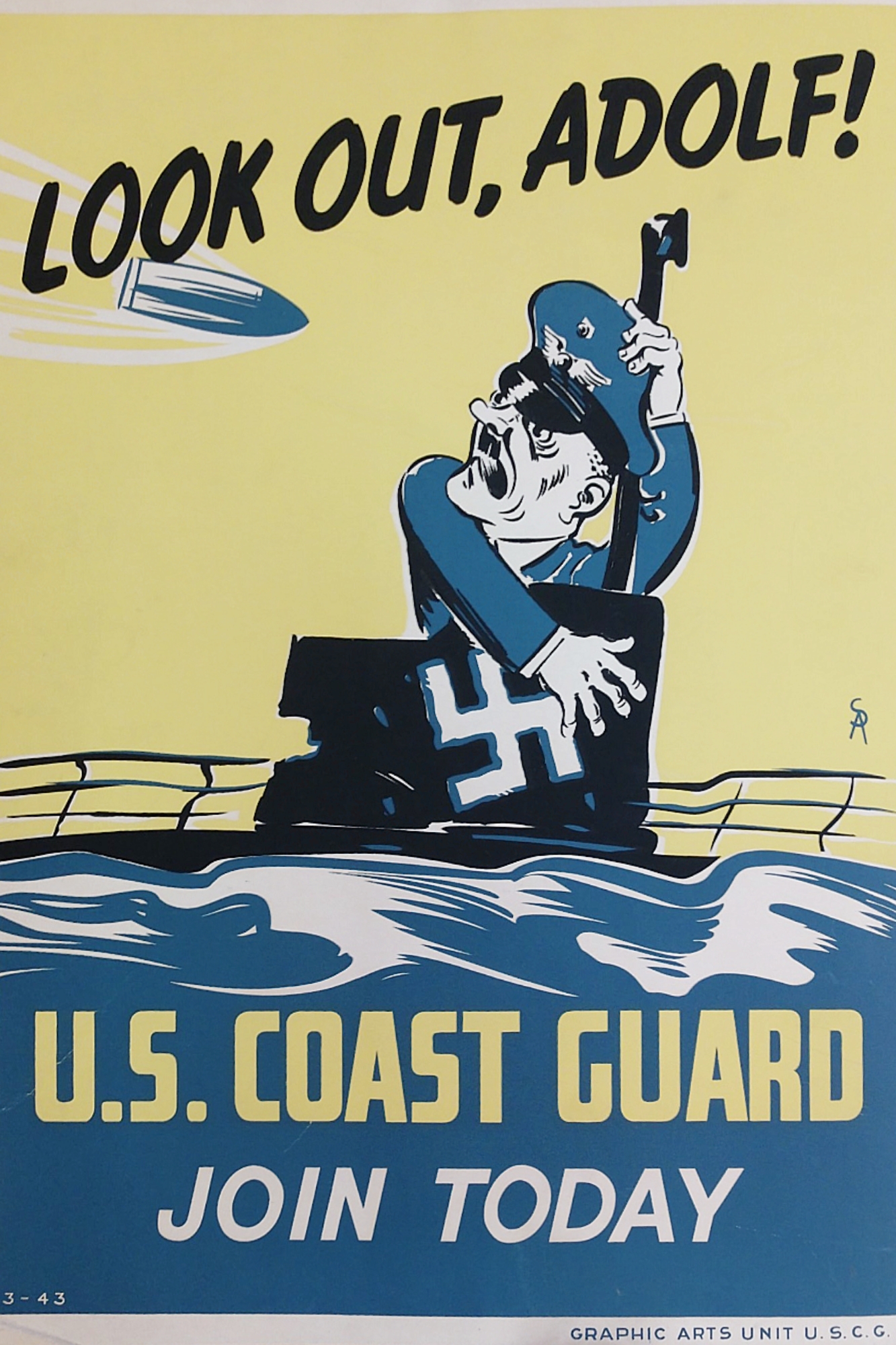 1943 USCG Recruiting Poster