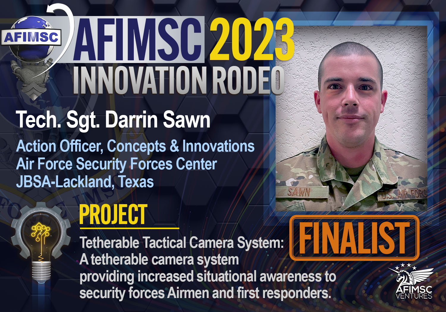 Tethered camera idea provides Defenders, First Responders increased ...