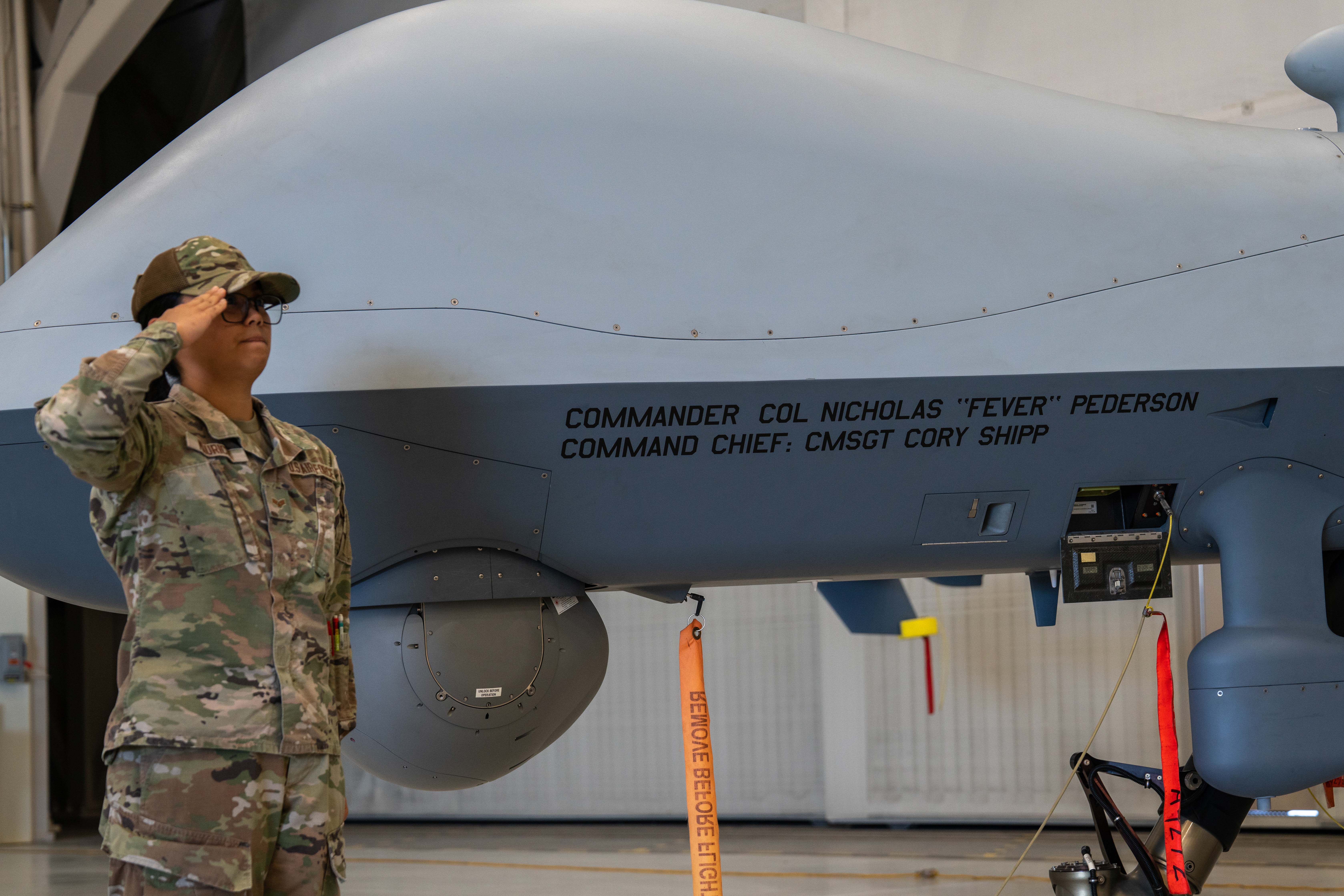 Hunters welcome new 432nd Wing/432nd AEW commander > Creech Air Force ...