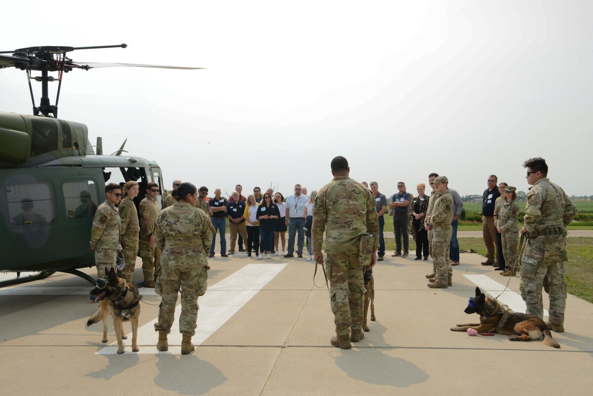 Civic Leaders Tour Minot Air Force Base > Minot Air Force Base ...
