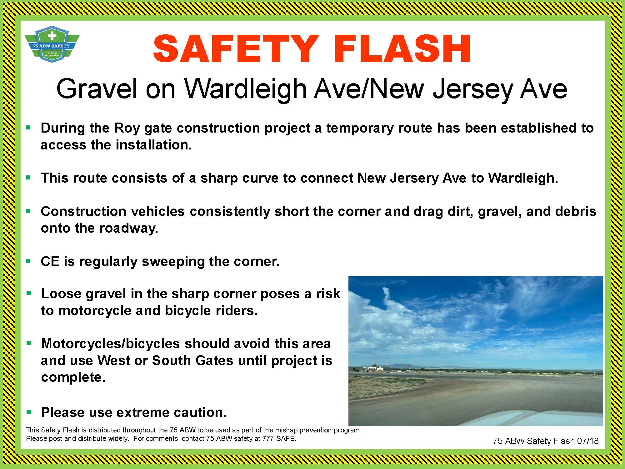 Motorcycle Safety Flash > Hill Air Force Base > Article Display