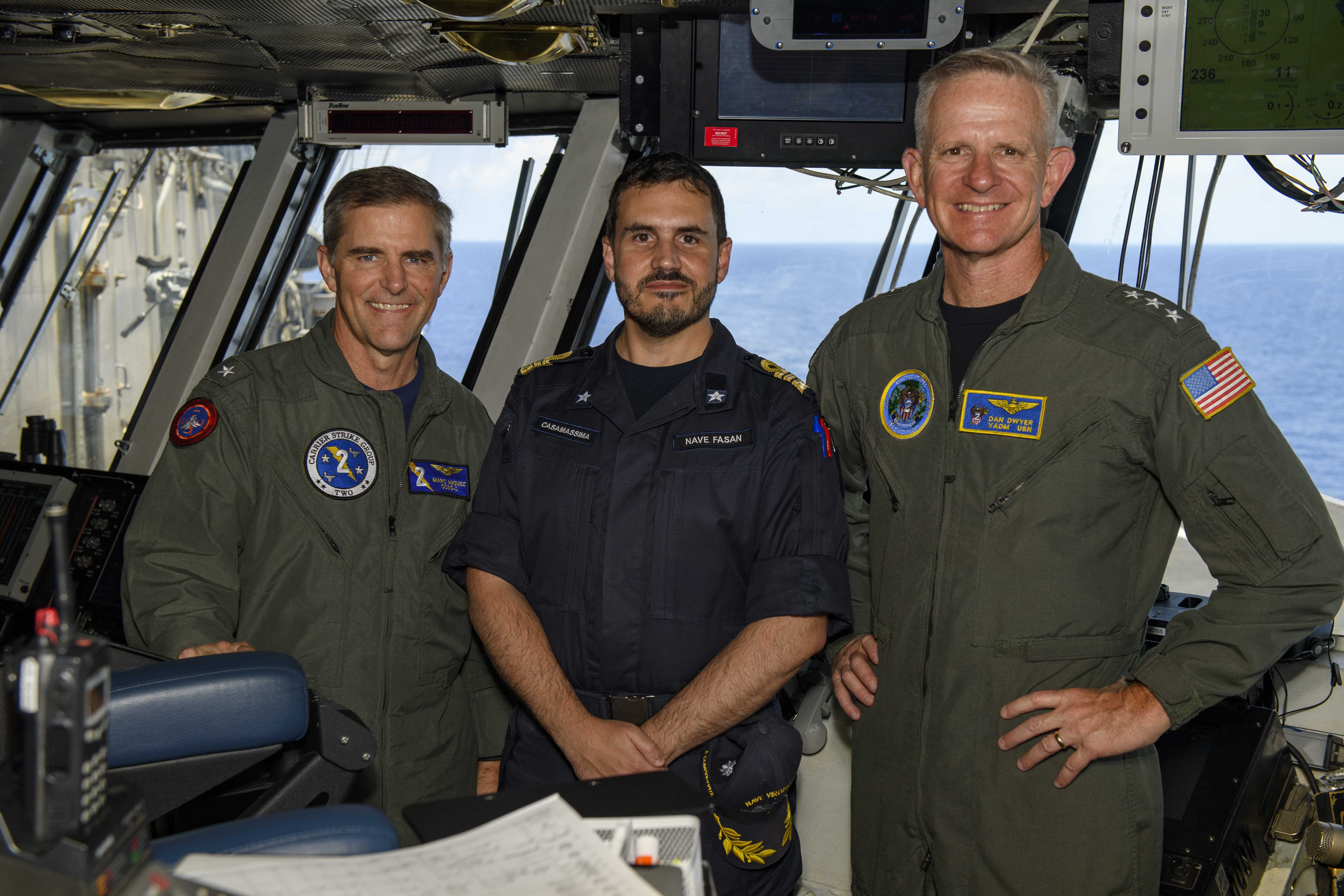 U.S. 2nd Fleet Visits IKECSG During COMPTUEX > Commander, U.S. 2nd ...