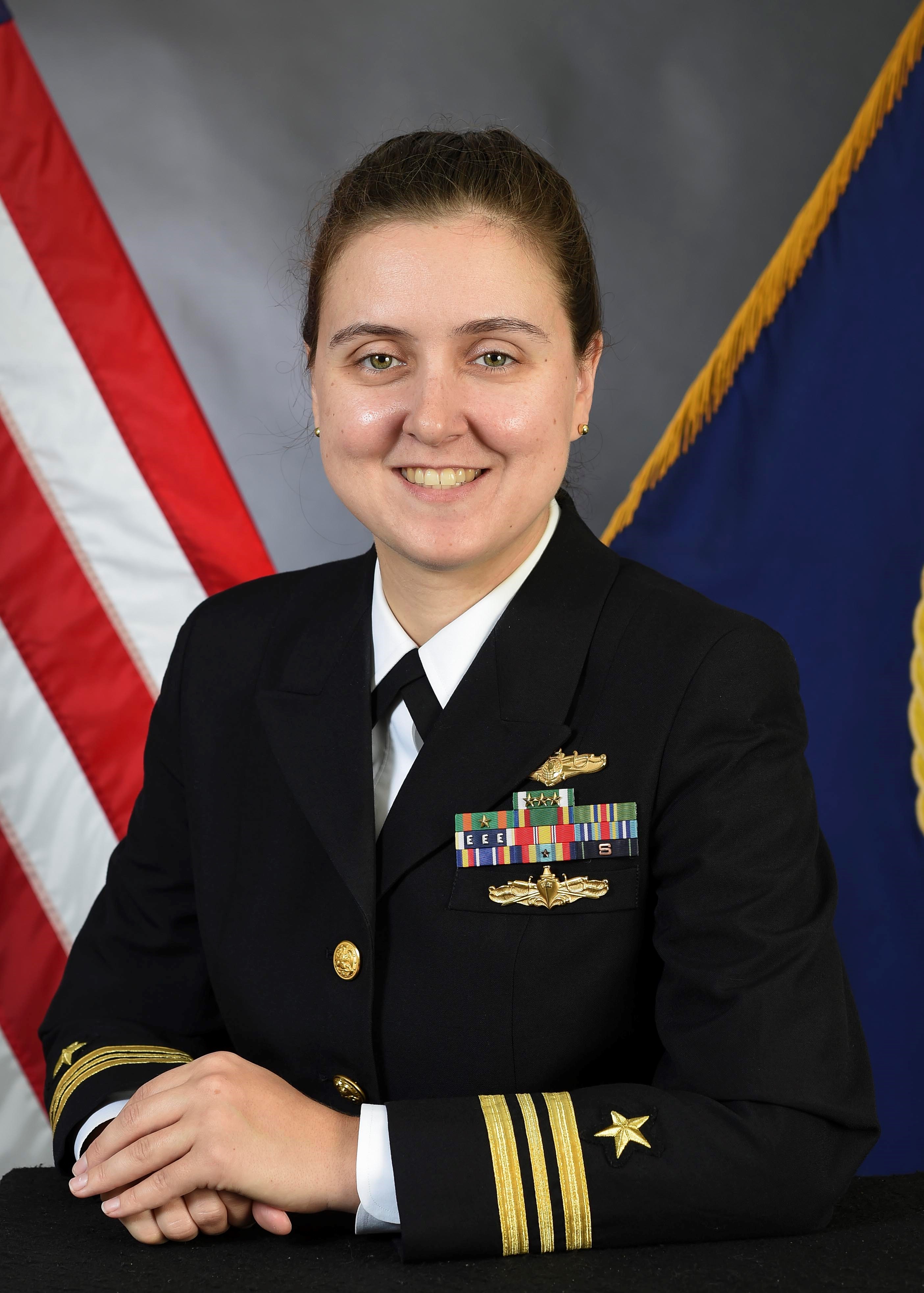 Lt. Cmdr. Lindsay Cosentino, Executive Officer, Navy Information ...