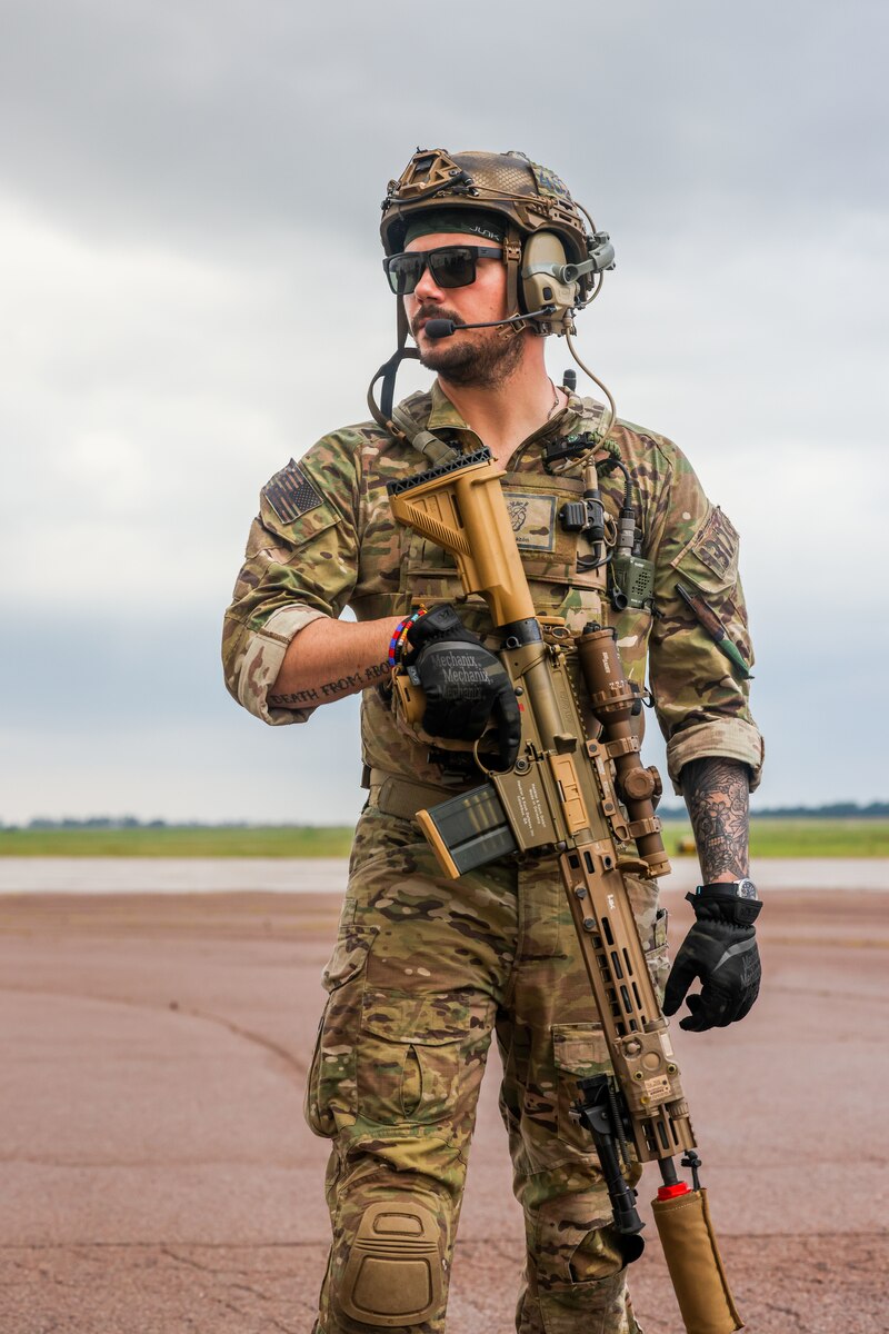 Base Defense Squadron Airmen adapt to change during Exercise AGILE ...