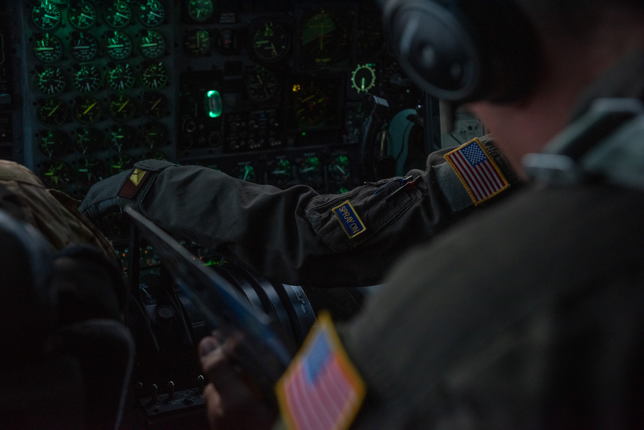 Tinker Reservists support exercise aerial spray mission > Air Reserve ...