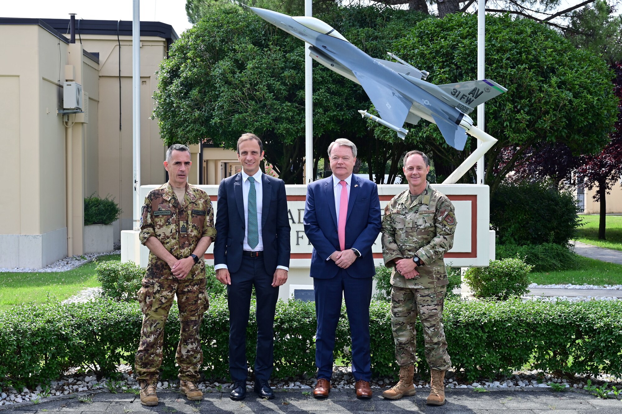 Aviano hosts FVG president and Consul General Milan > Secretary of the Air Force International ...