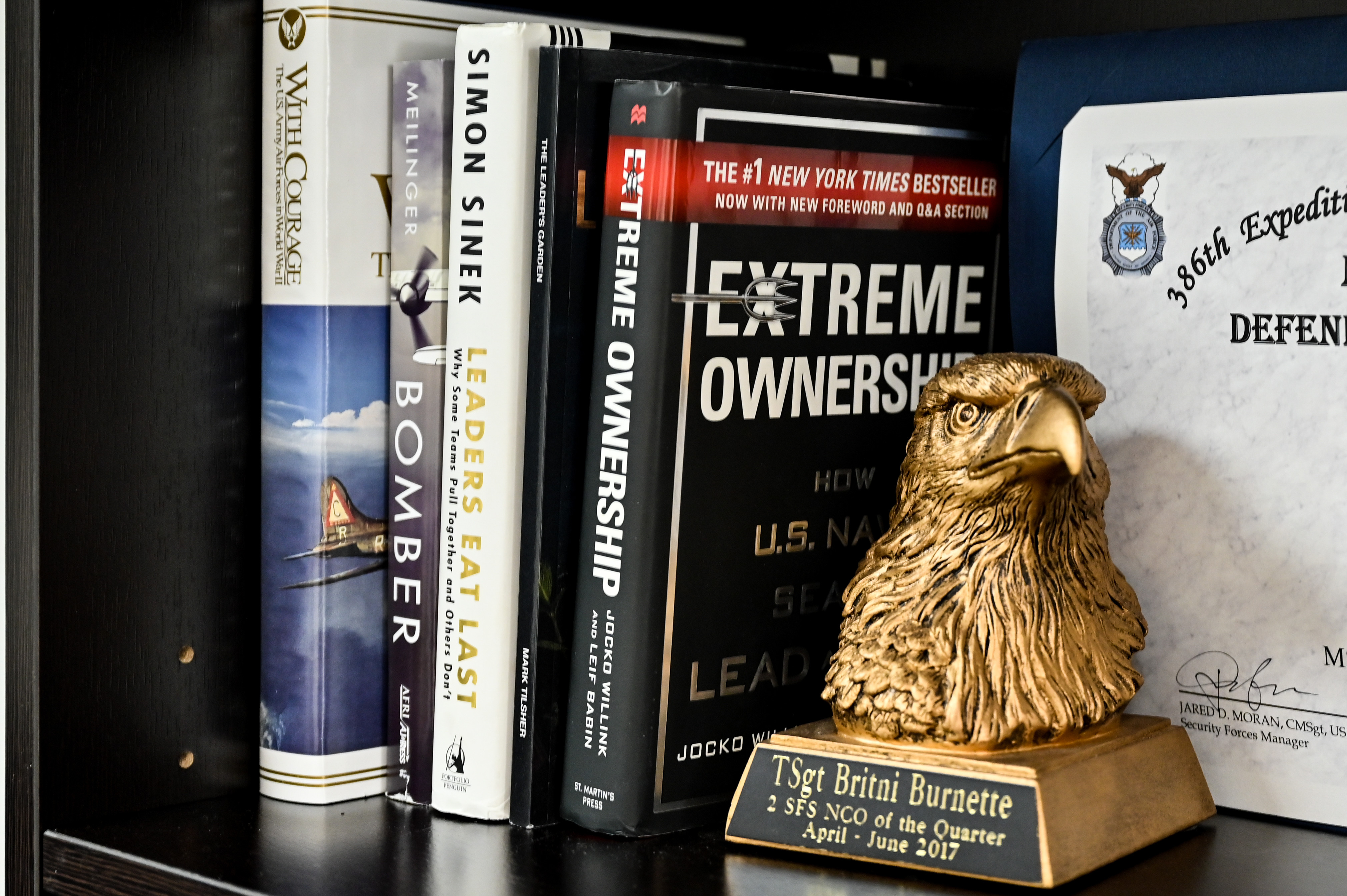 AFGSC First Sergeant of the Year: Putting on the diamond to serve ...