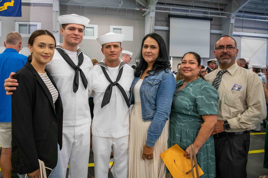 Like Father Like Son at US Navy Recruit Training Command