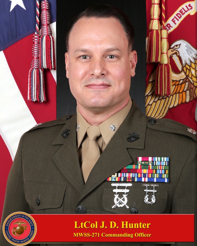 Lieutenant Colonel Justin D. Hunter