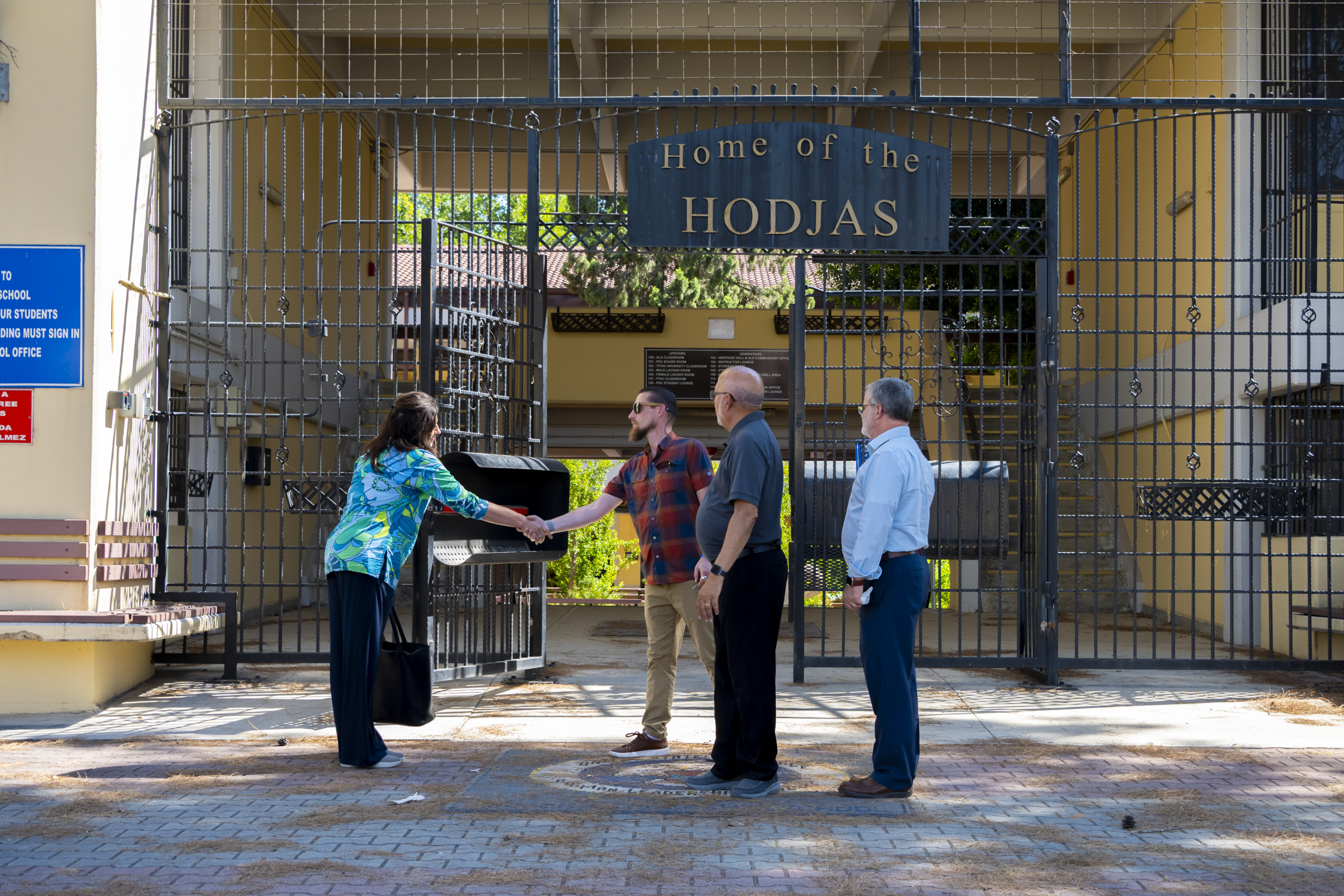 DoDEA-Europe Team visits Incirlik AB Incirlik School Facilities ...