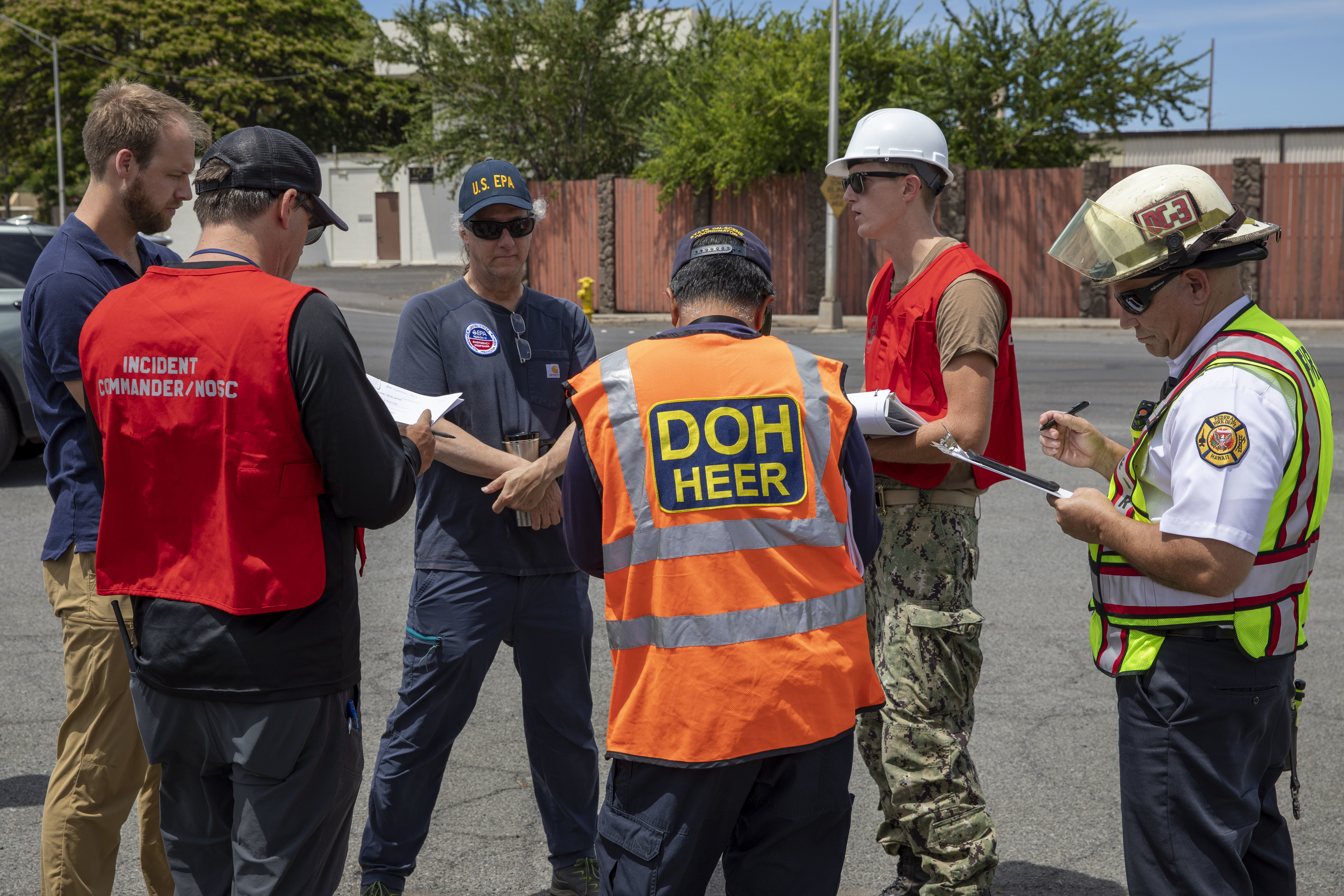 JTF-RH Spill Response Exercise