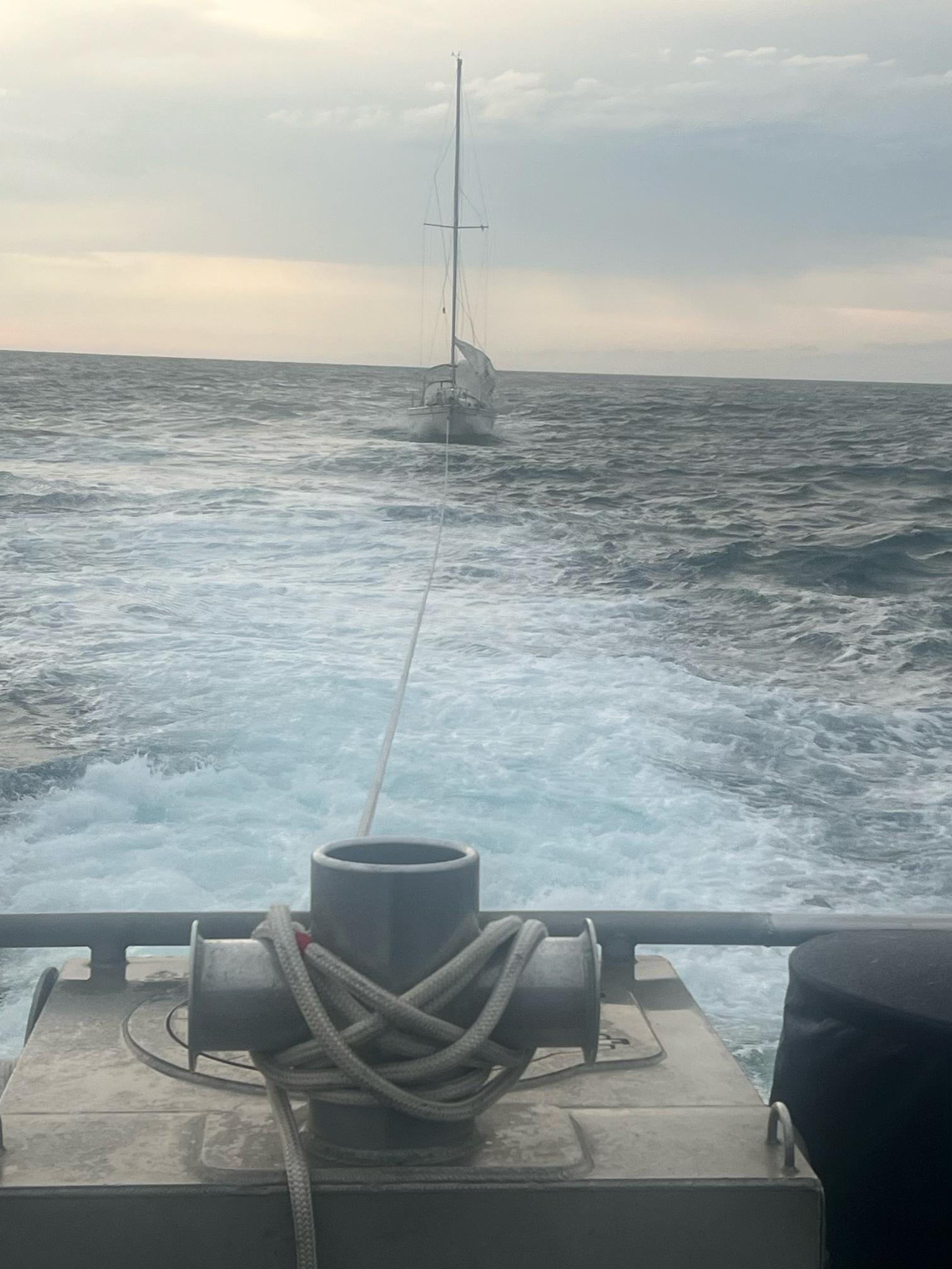 PHOTO RELEASE: Coast Guard assists 3 aboard disabled sailing vessel off ...