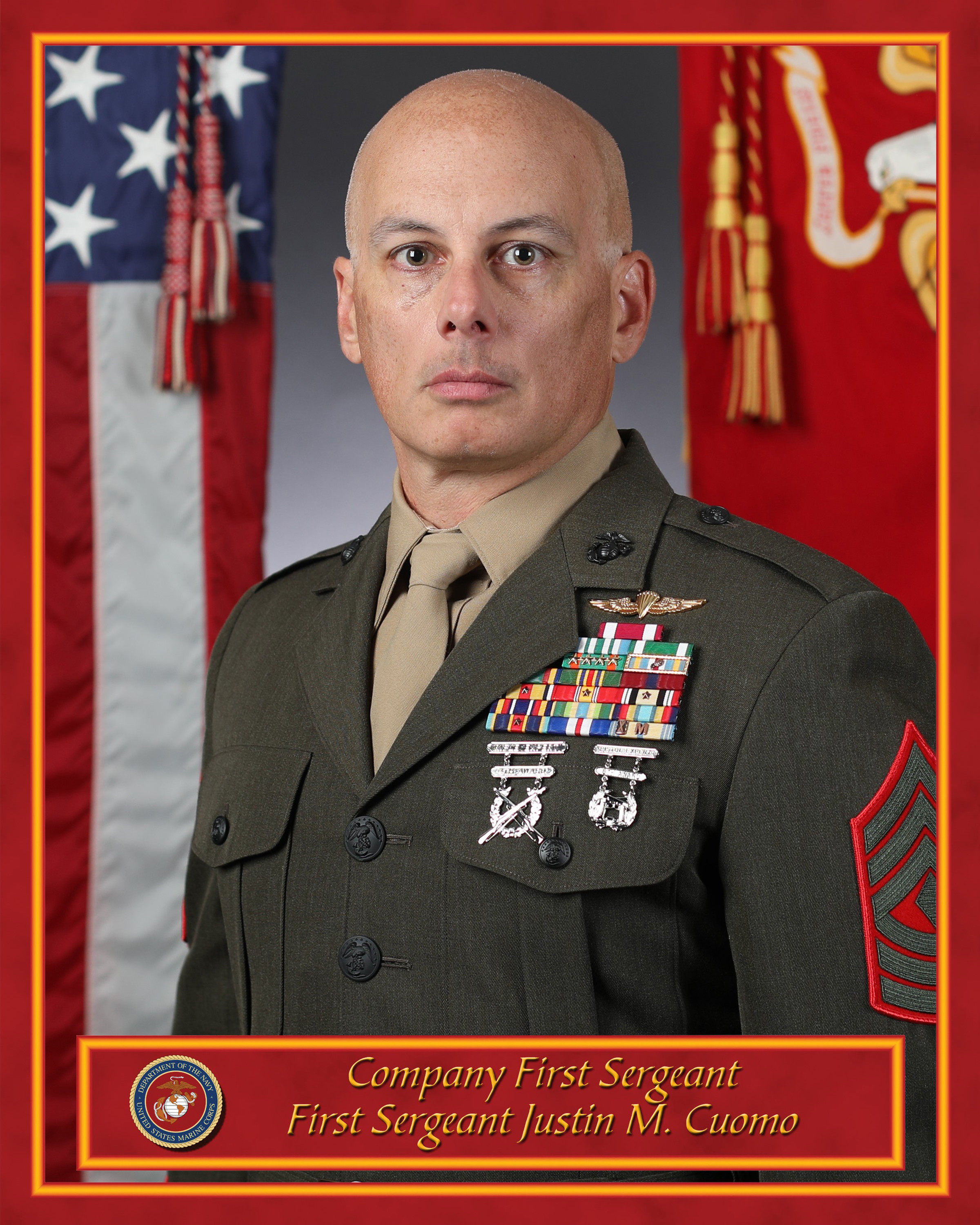 Unit Senior Enlisted Leader > U.S. Marine Corps Forces Reserve > Biography