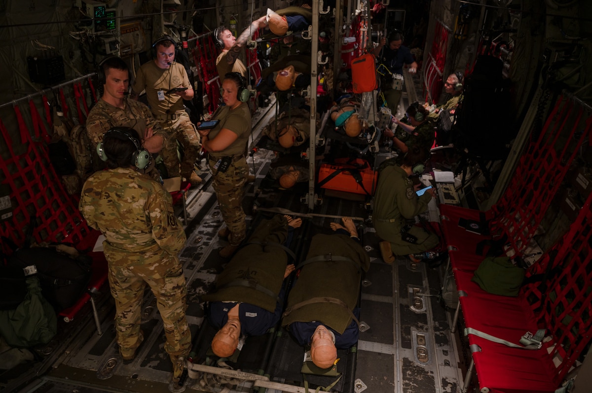 MG23 Multinational Aeromedical Evacuation Flight > Little Rock Air ...