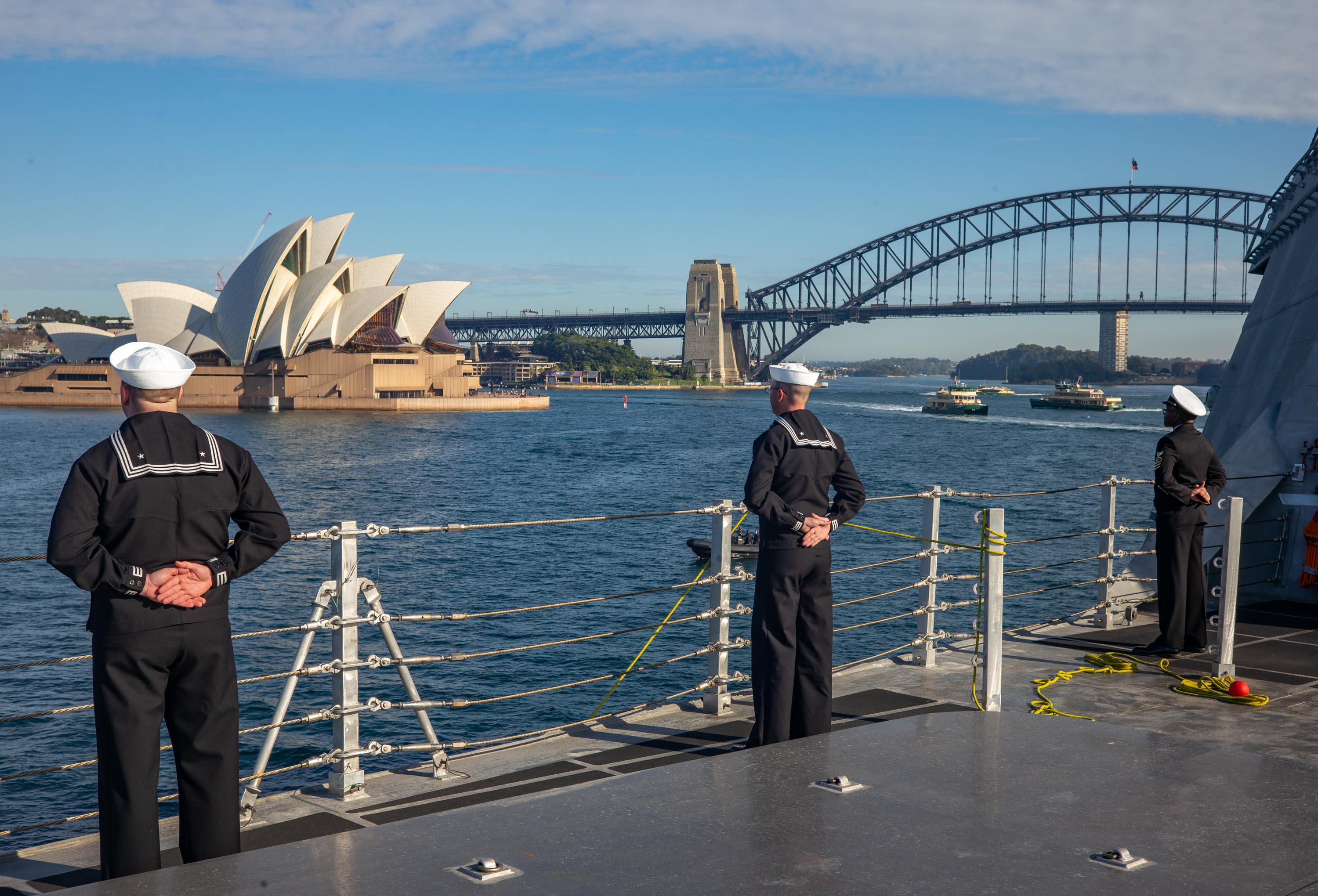 USS Canberra Commissioned in Sydney, Australia