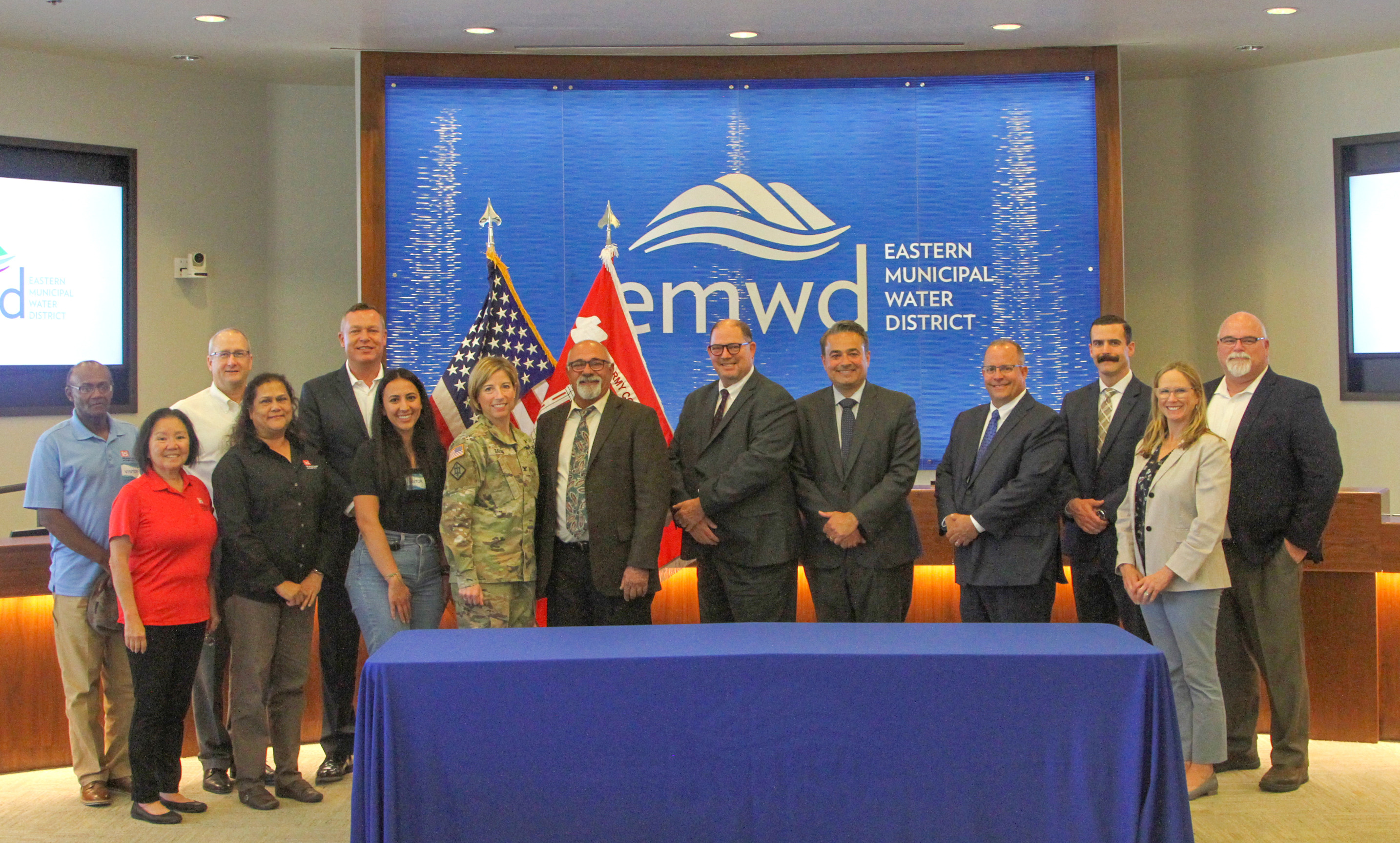 Corps joins Eastern Municipal Water District to reaffirm partnership ...