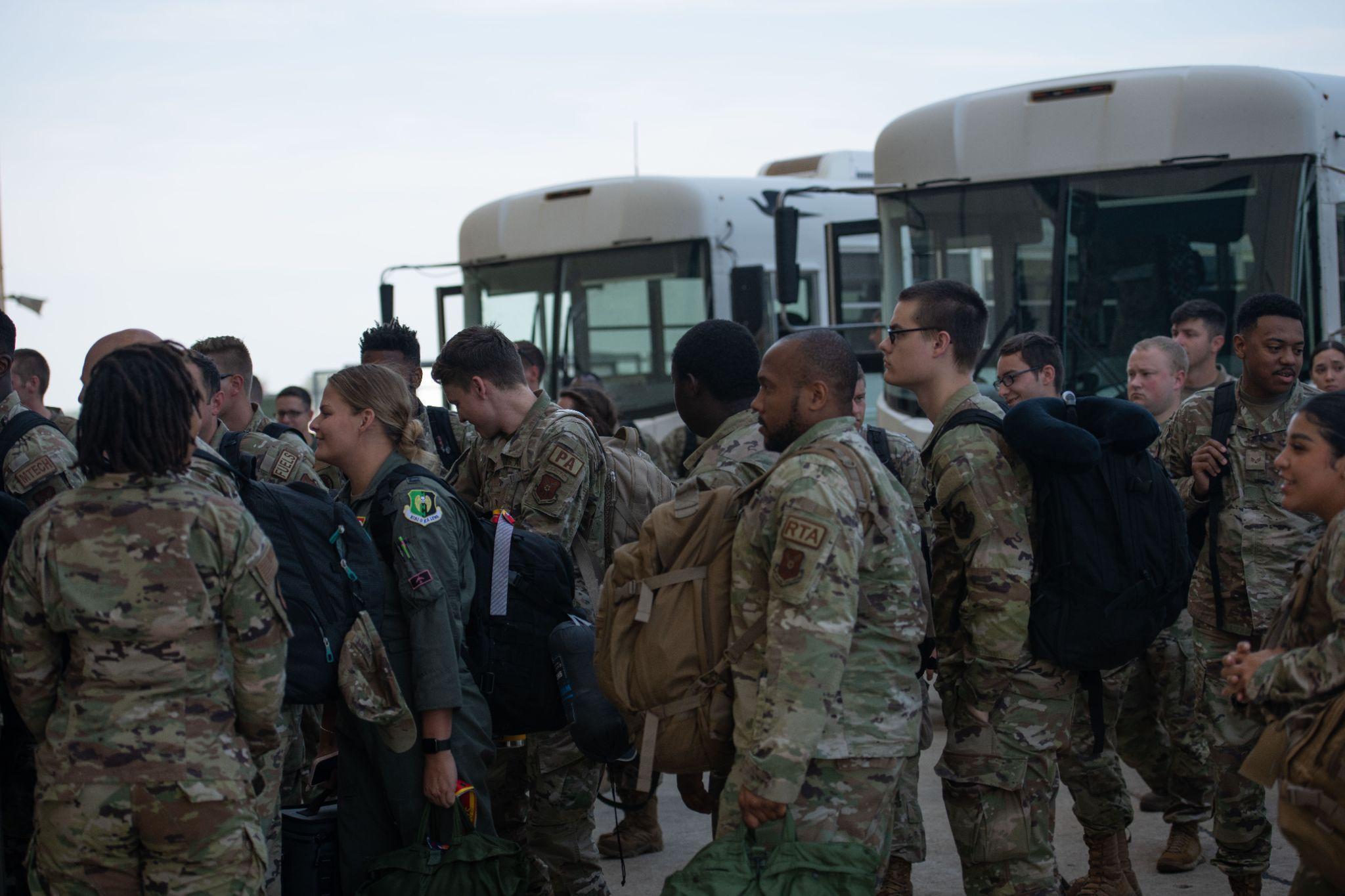 Barons return home following Bomber Task Force deployment > Kirtland ...