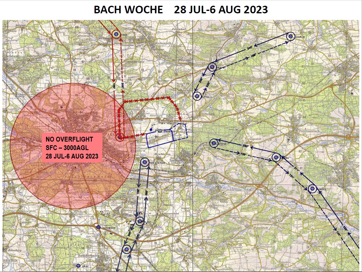 Bach Woche - Ansbach AHP (ETEB) restrictions 28JUL-06AUG2023