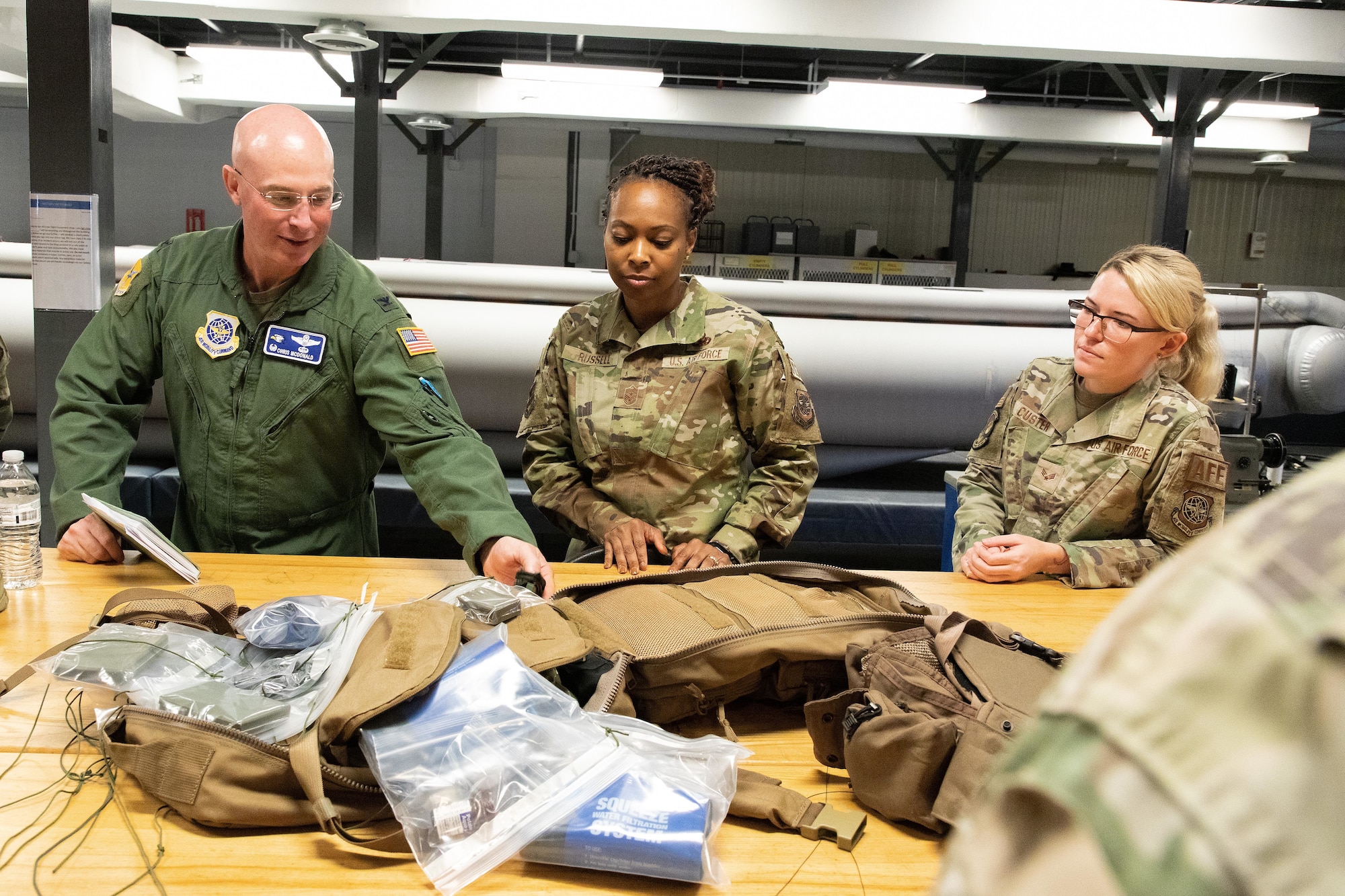 McDonald, Russell immerse into Team Dover units > Dover Air Force Base ...