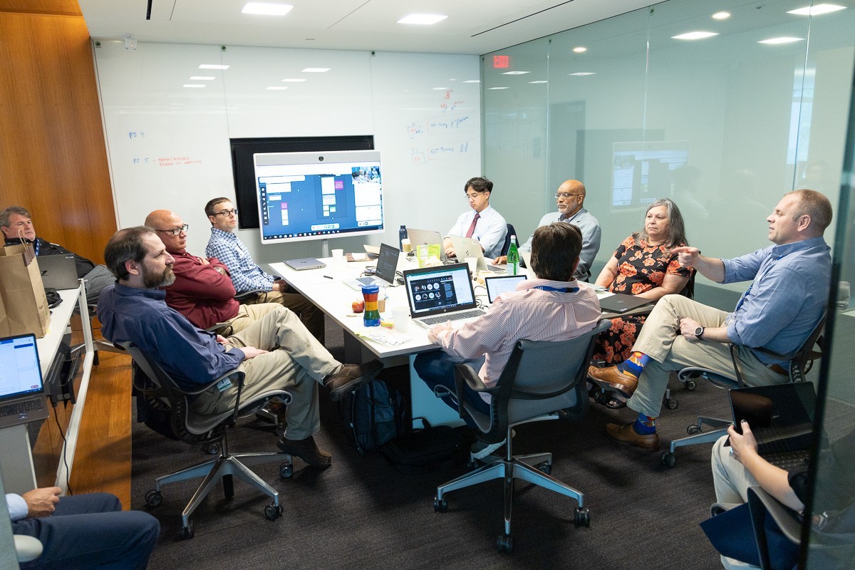 Army Training Information System team members convene for a Program ...