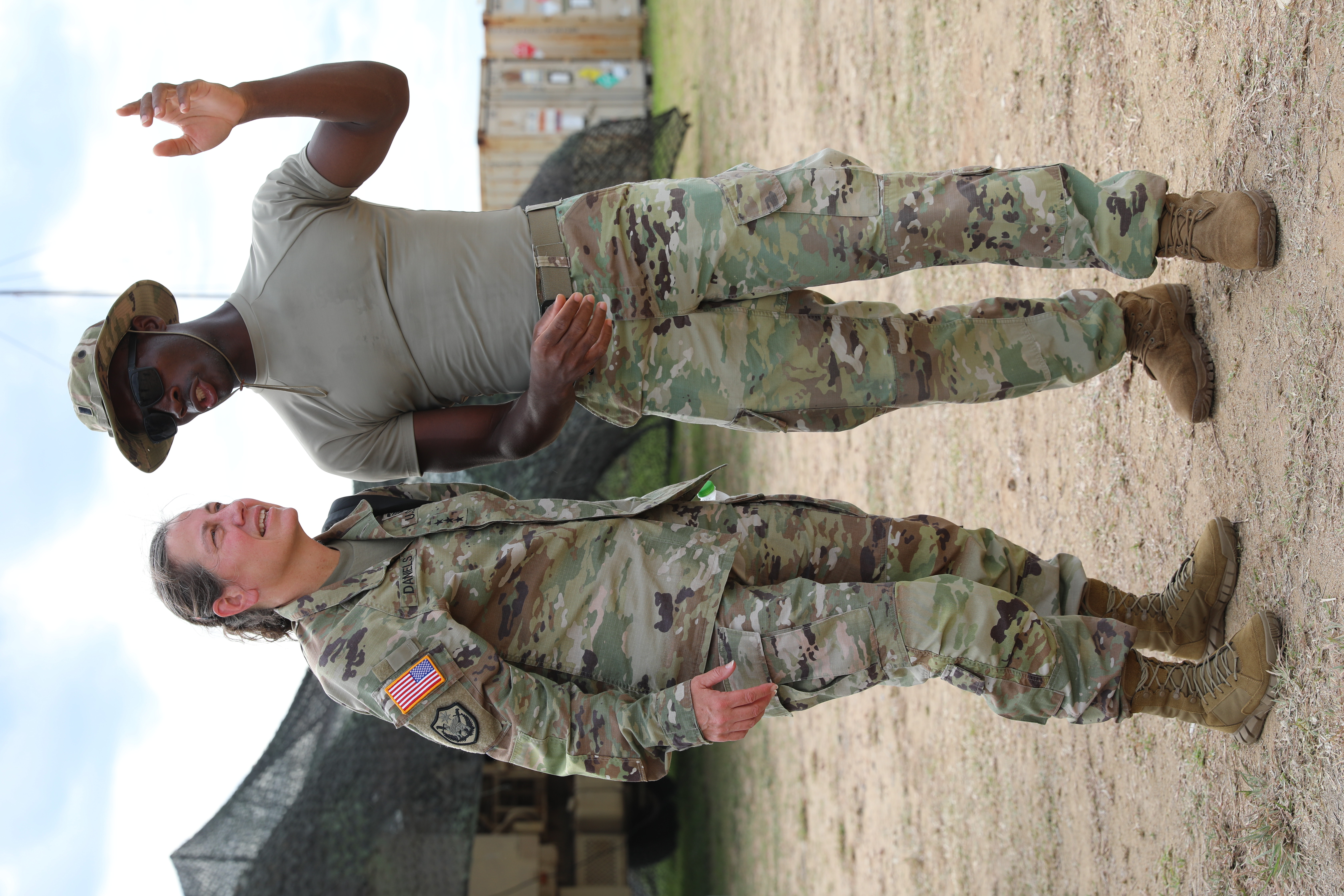 U.S. Army Reserve leadership visit at Exercise Hanuman Guardian 2023