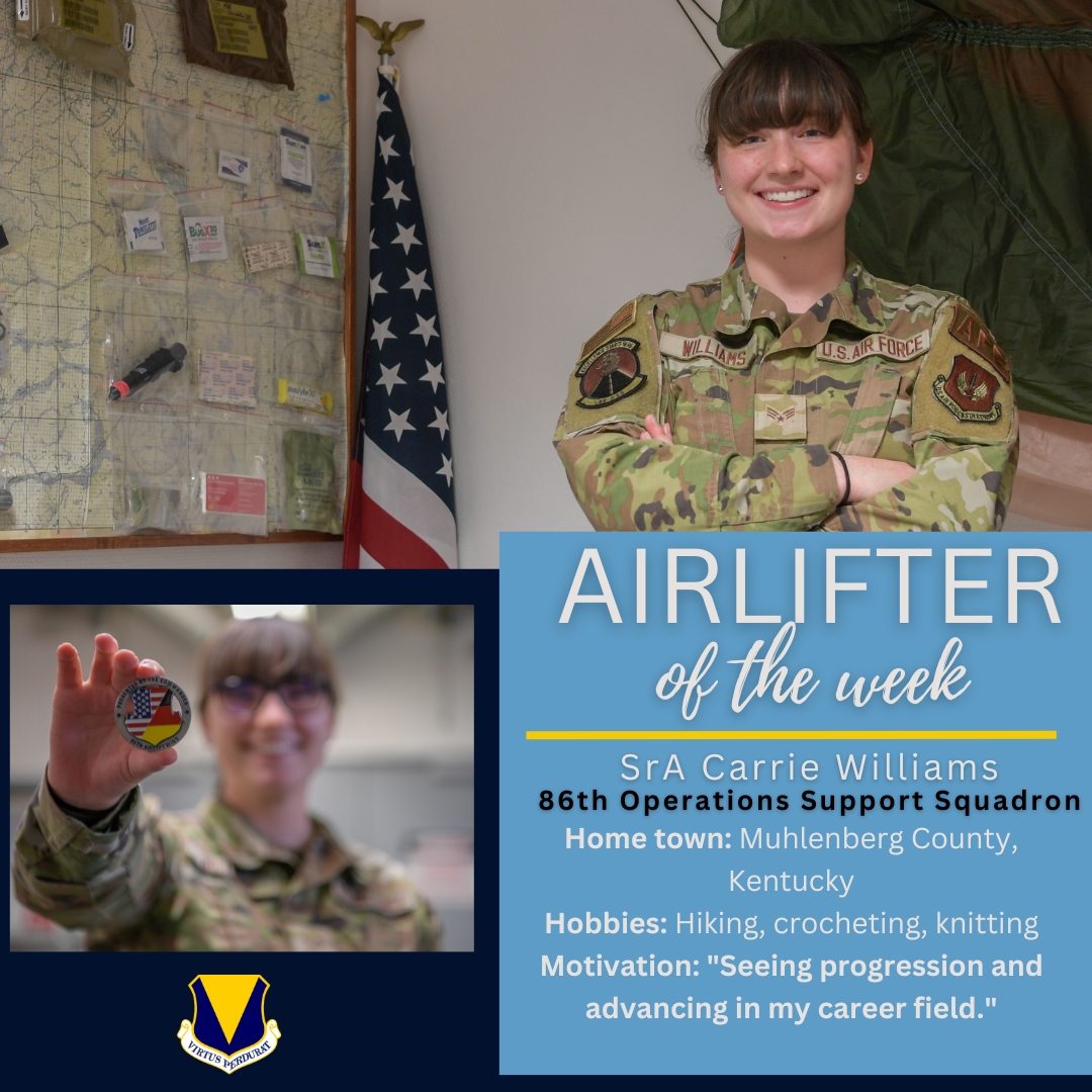 A breath of fresh air: AOTW Williams > Ramstein Air Base > Display