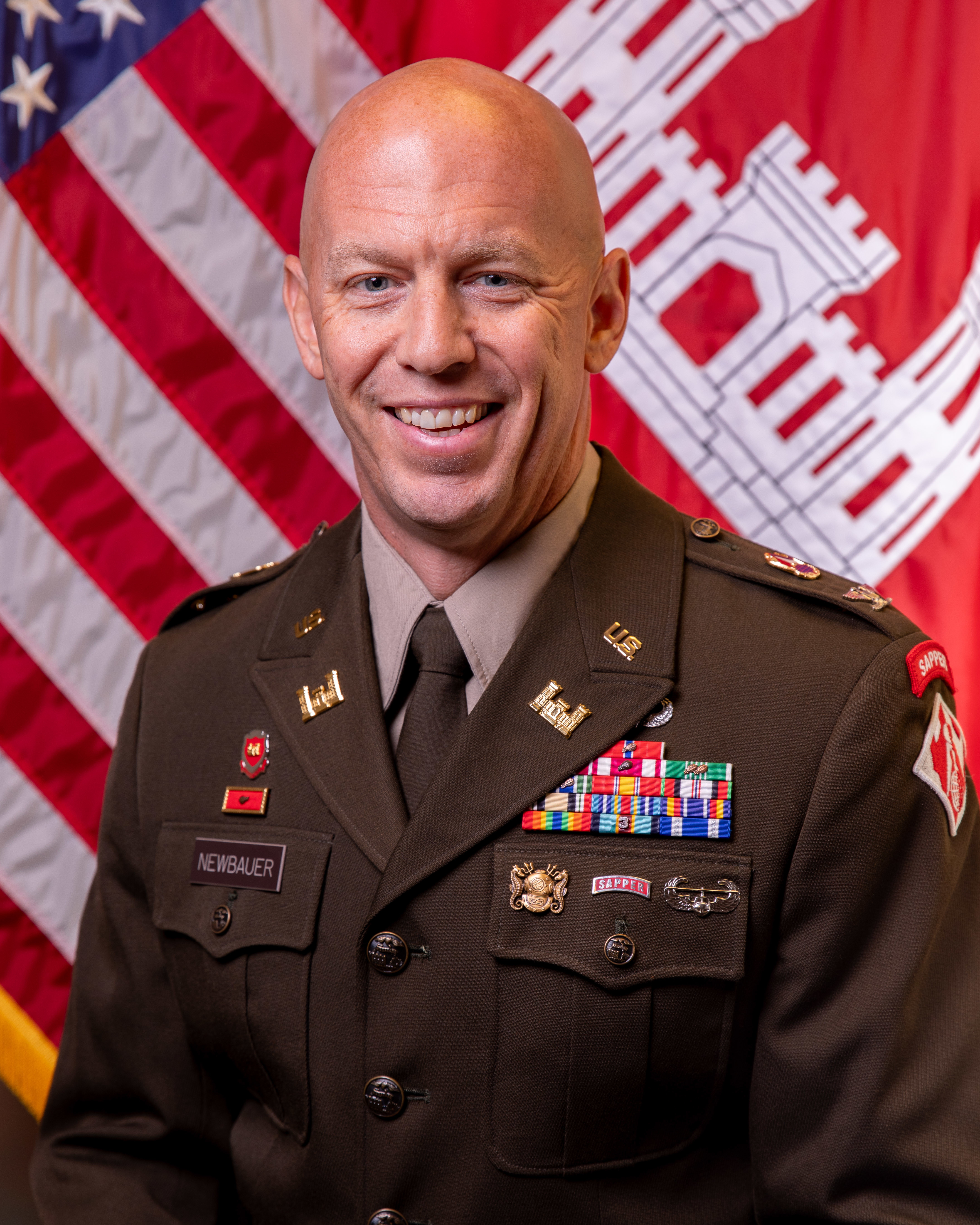 Colonel Robert J. Newbauer, Commander, USACE Omaha District