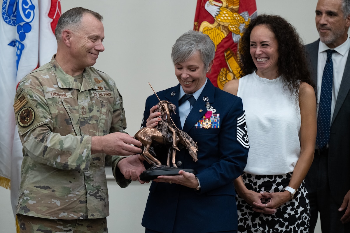 Joint Base San Antonio and 502nd Air Base Wing command chief retires ...