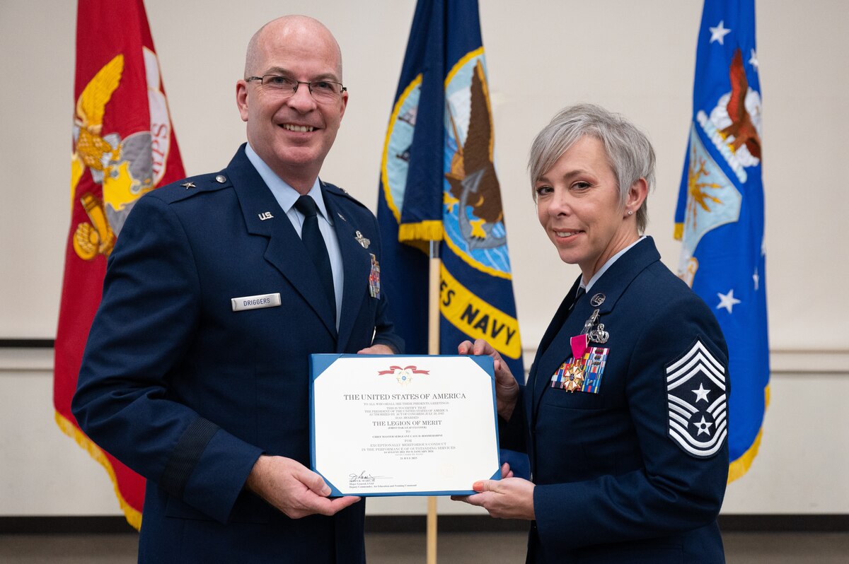 Joint Base San Antonio and 502nd Air Base Wing command chief retires ...