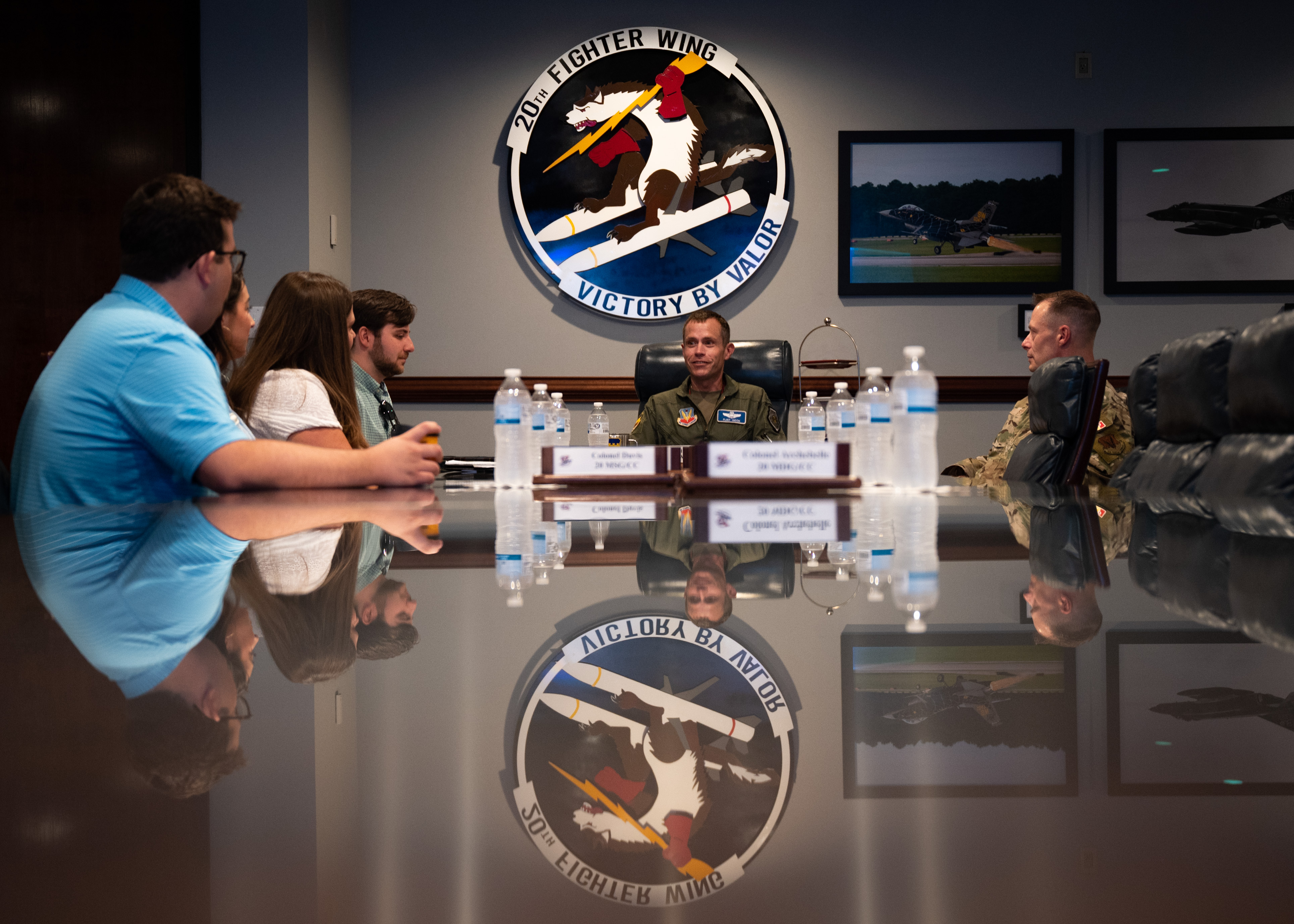 Team Shaw hosts STAFFDEL tour > Shaw Air Force Base > Article Display