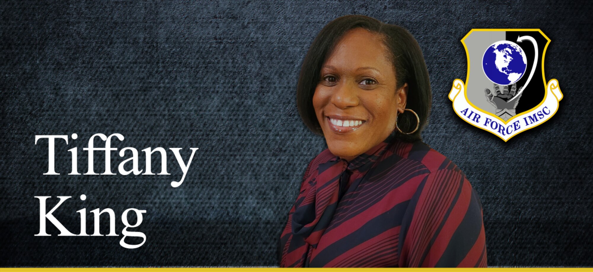 AFIMSC Portrait: Tiffany King > Air Force Installation & Mission Support Center > News Article