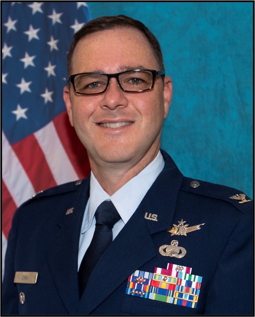 Col Andrew Zinn, USAF > The Eisenhower School > FacBio
