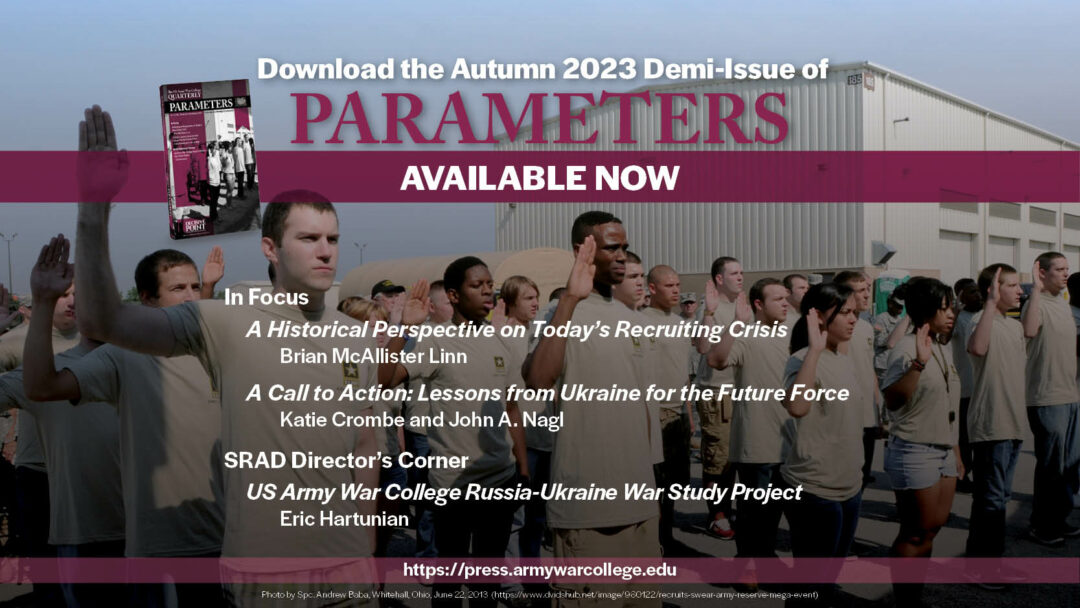 Parameters | Autumn 2023 US Army War College Press