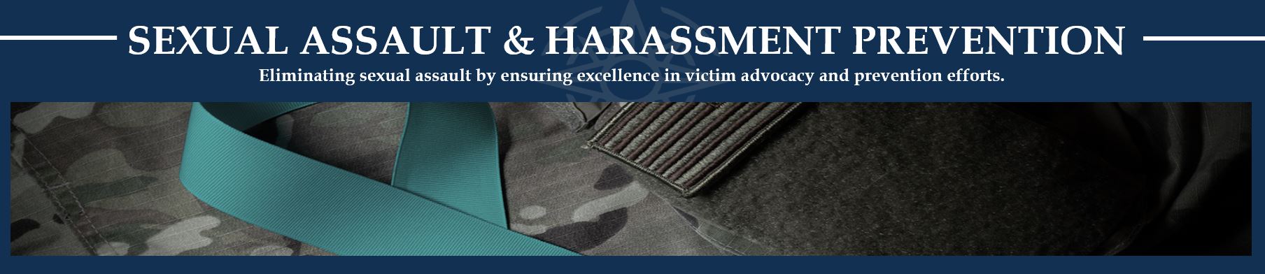 Sexual Assault & Harassment Prevention Header Graphic