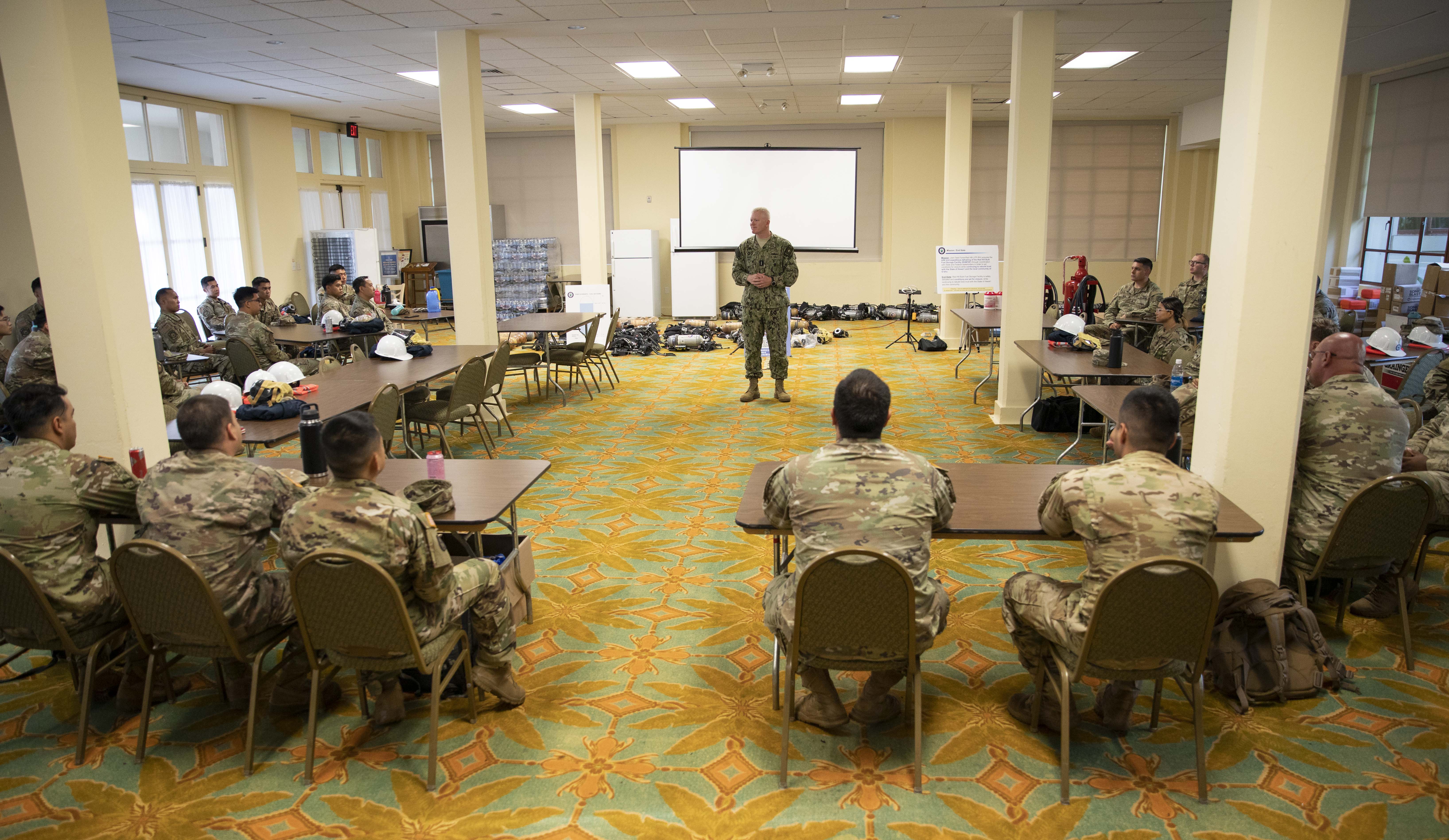 JTF-RH Commander Welcomes Roving Security and Fire Watch