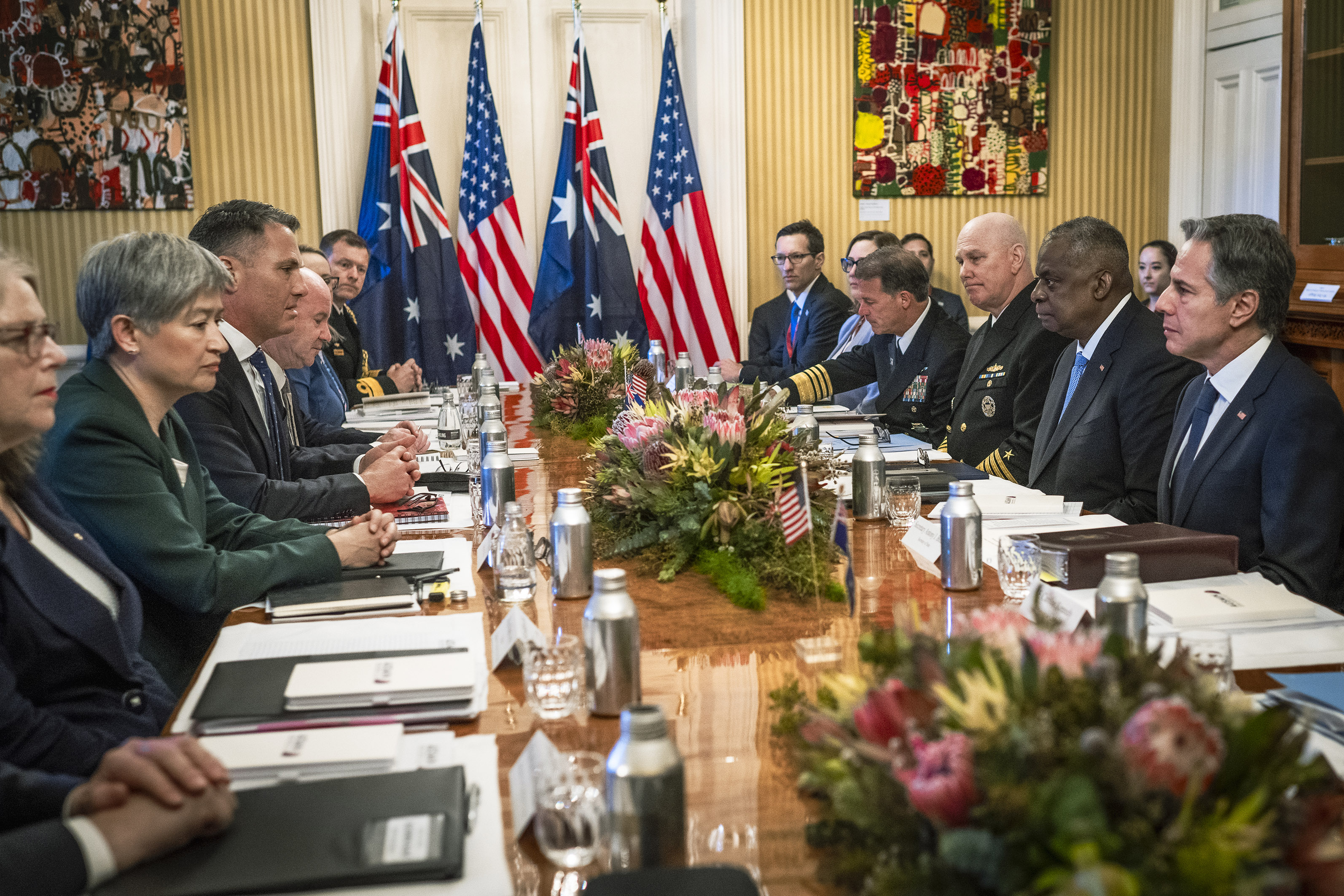 Australian, U.S. Leaders Say Alliance Is More Relevant Than Ever ...