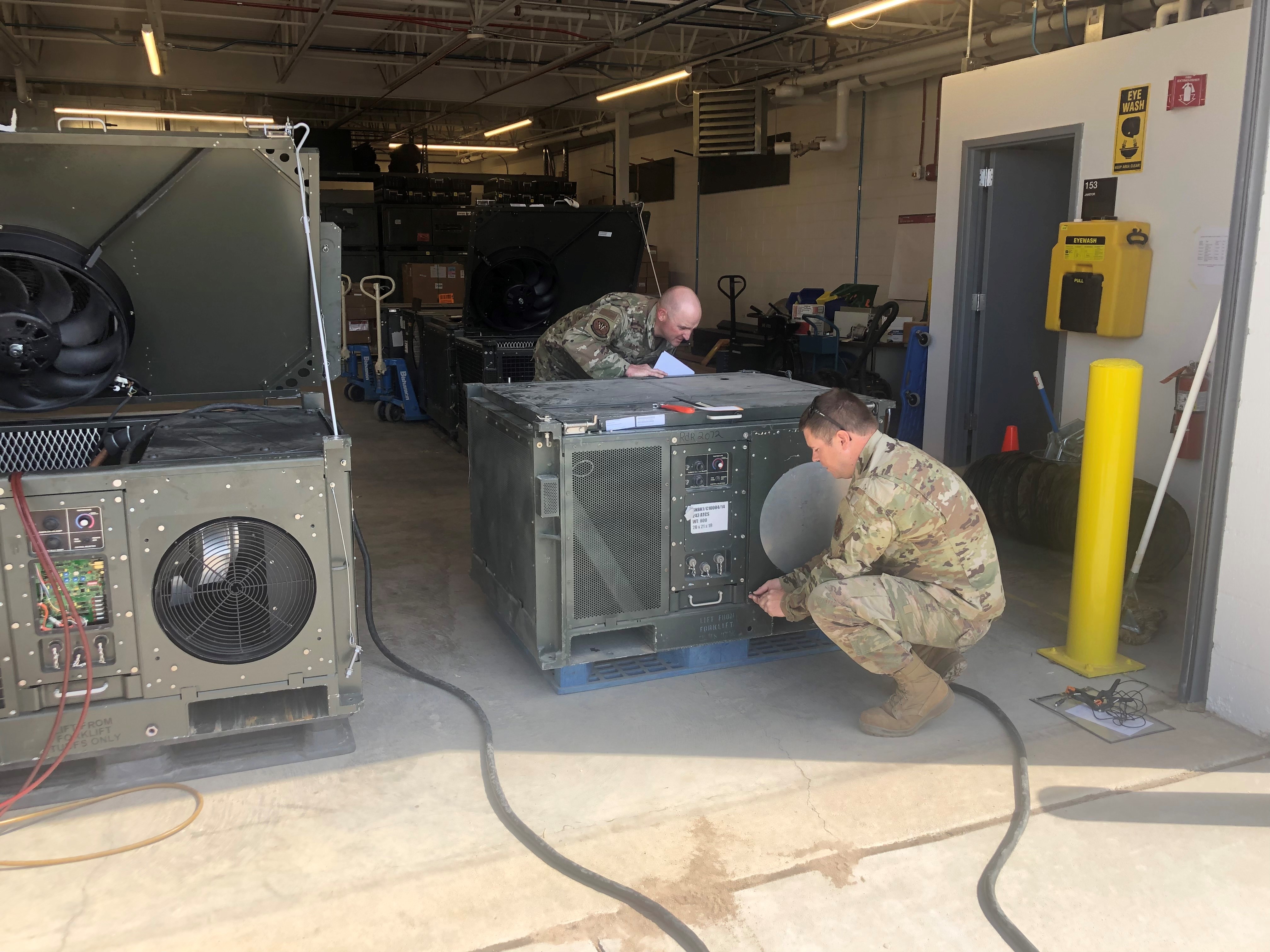 Team Kingsley Airmen lend sister unit a hand, fix deployable equipment ...