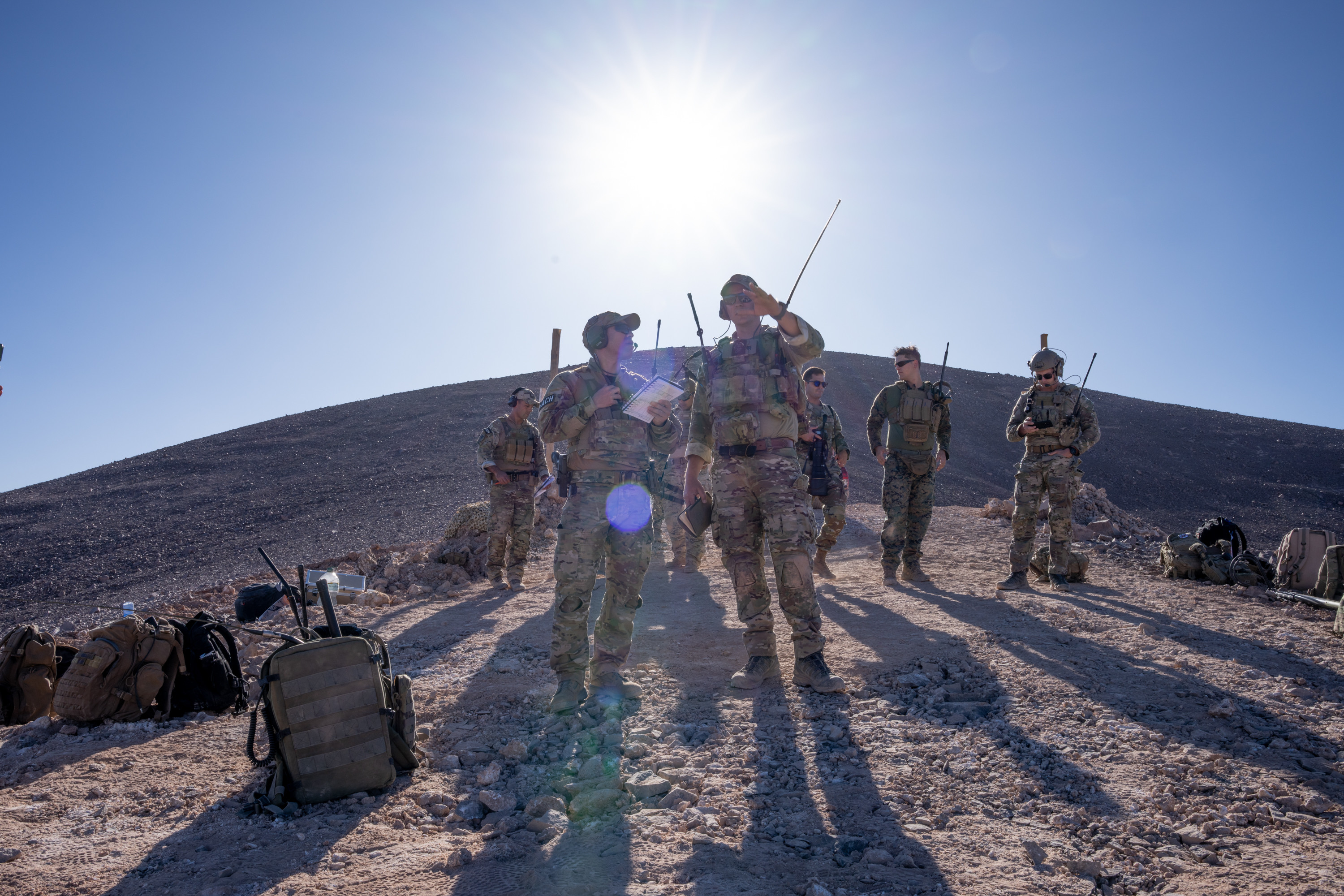 Joint Multinational JTACs train during exercise Southern Star 23