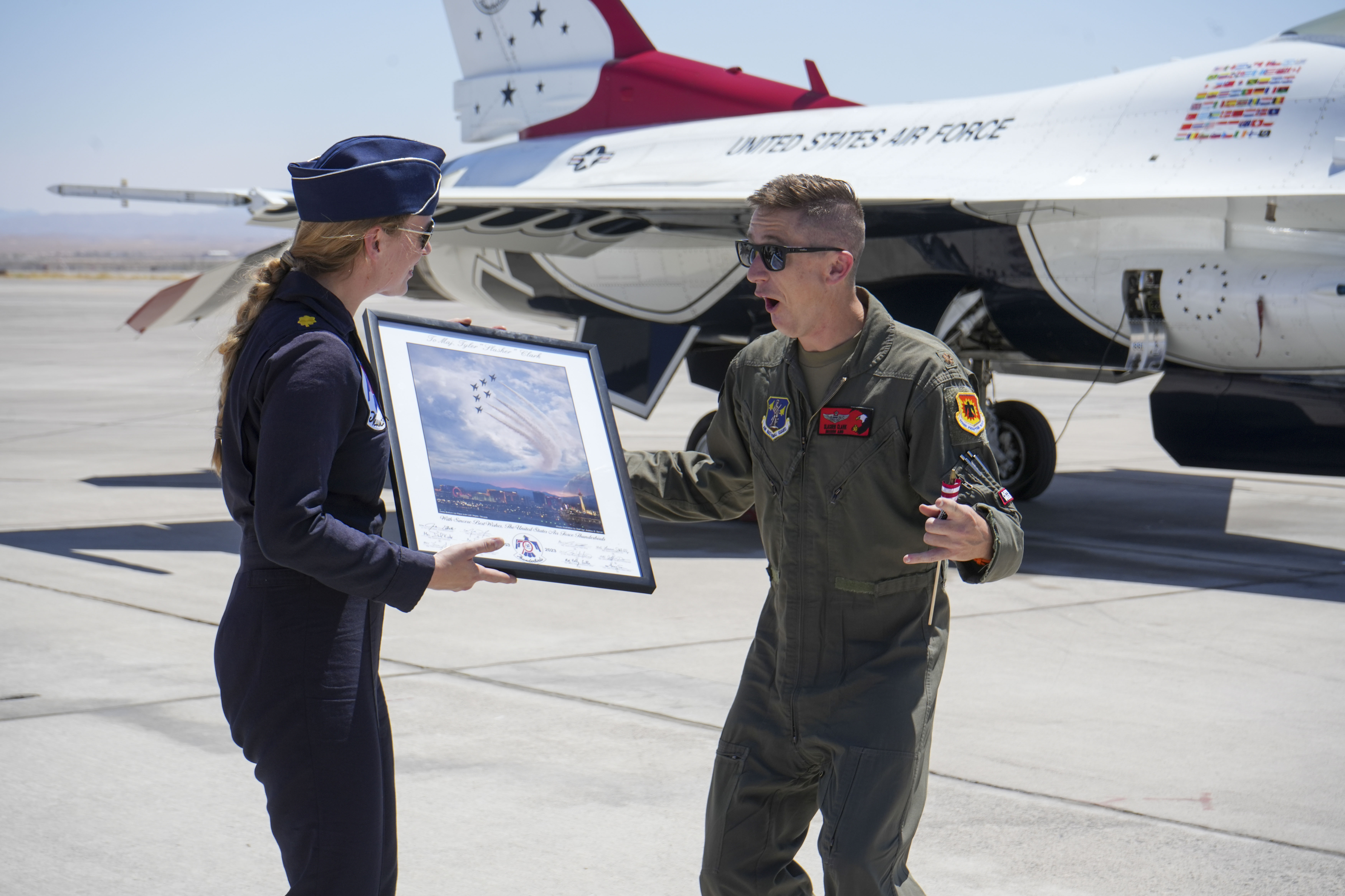 173rd FW Instructor Pilot selected as newest Thunderbird demo pilot ...