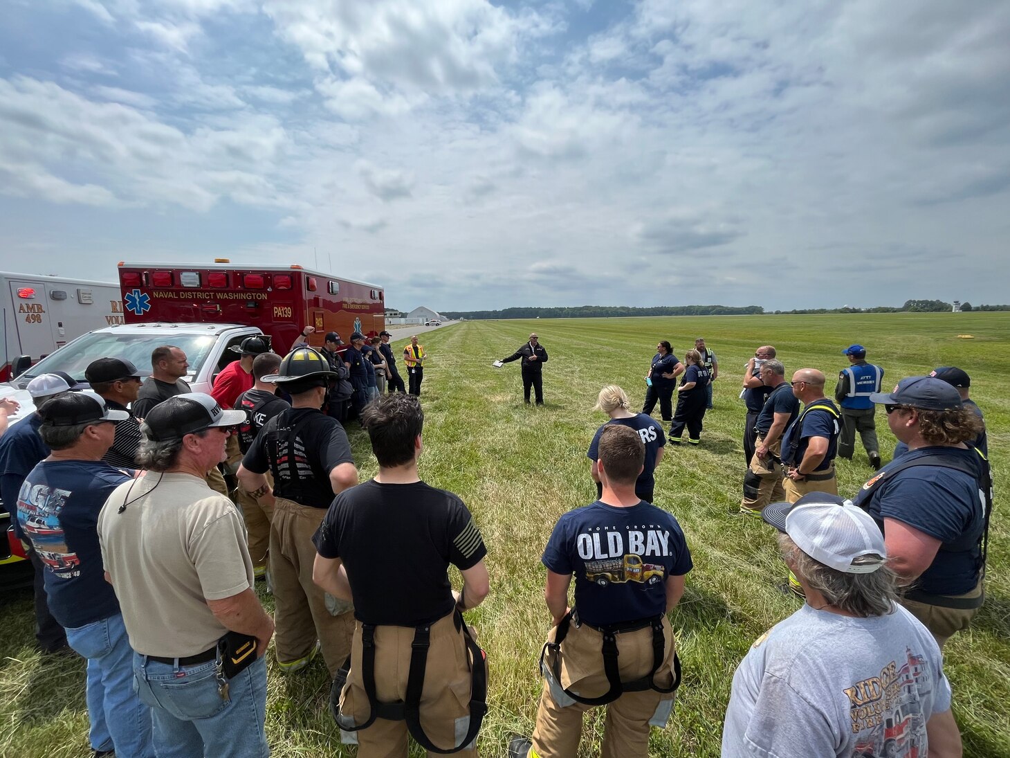 Pax River Emergency Services Test Inter-Agency Operations with Aircraft ...